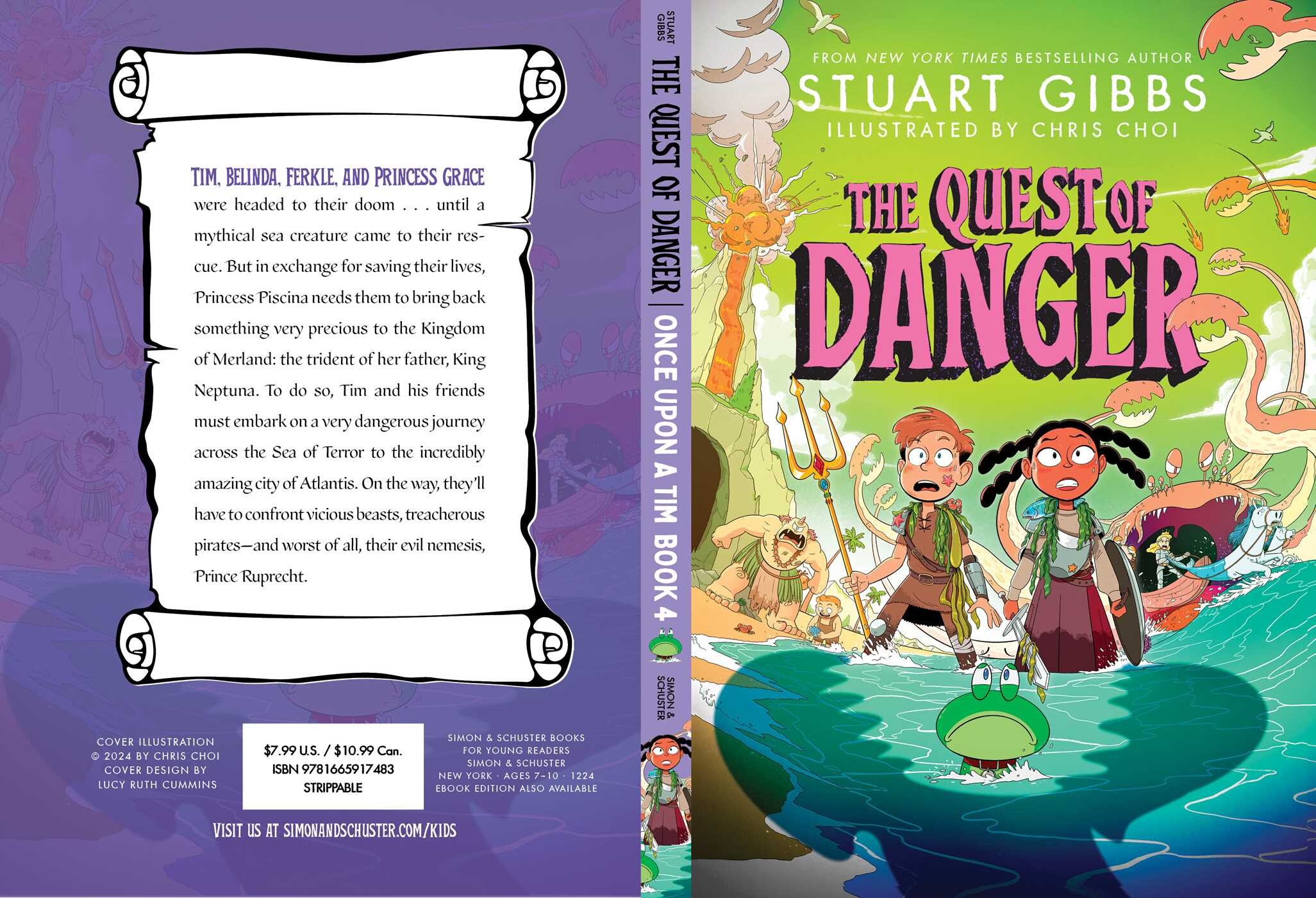 The Quest of Danger | Book by Stuart Gibbs, Chris Choi | Official ...