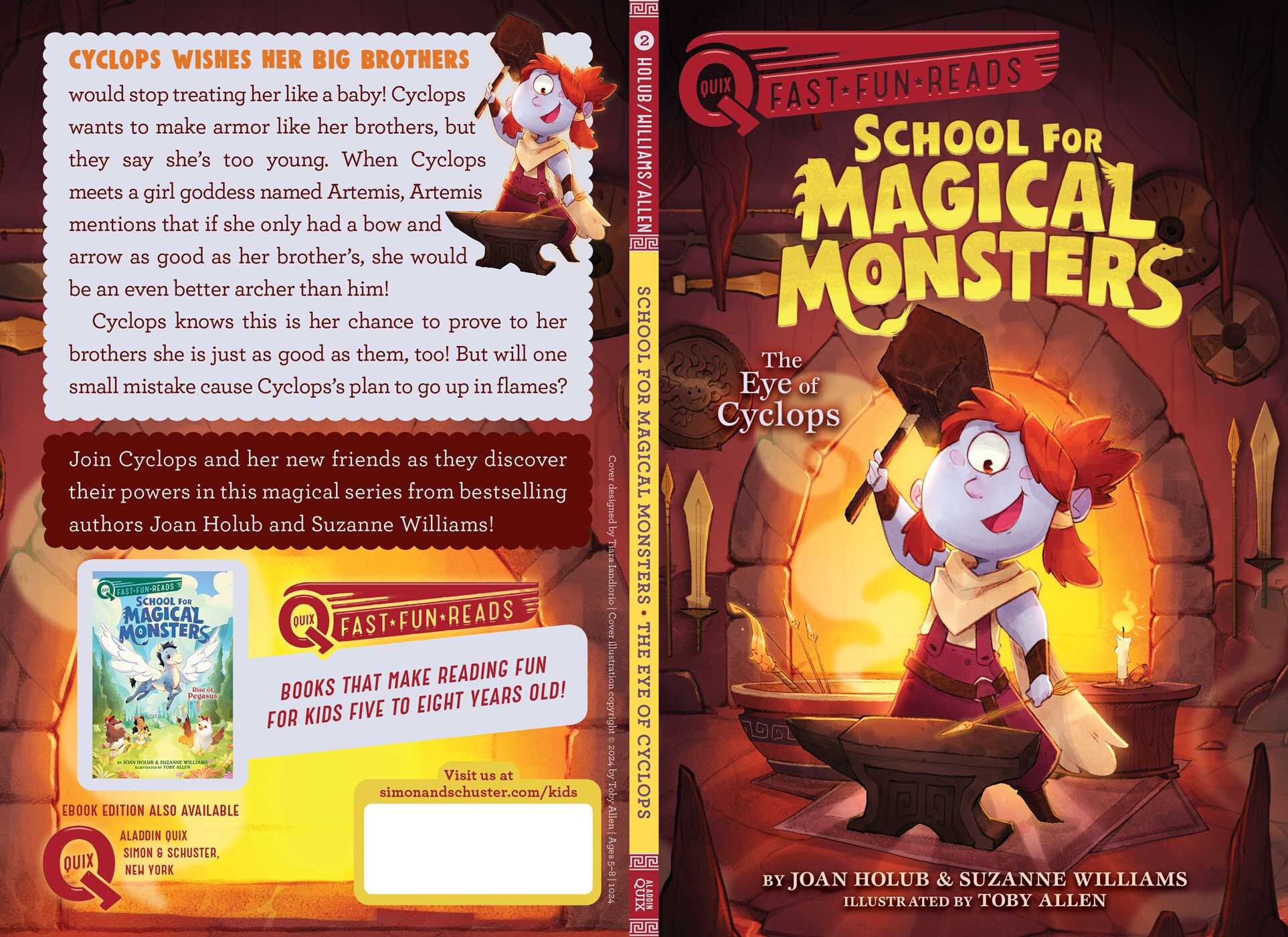 The Eye of Cyclops | Book by Joan Holub, Suzanne Williams, Toby Allen ...