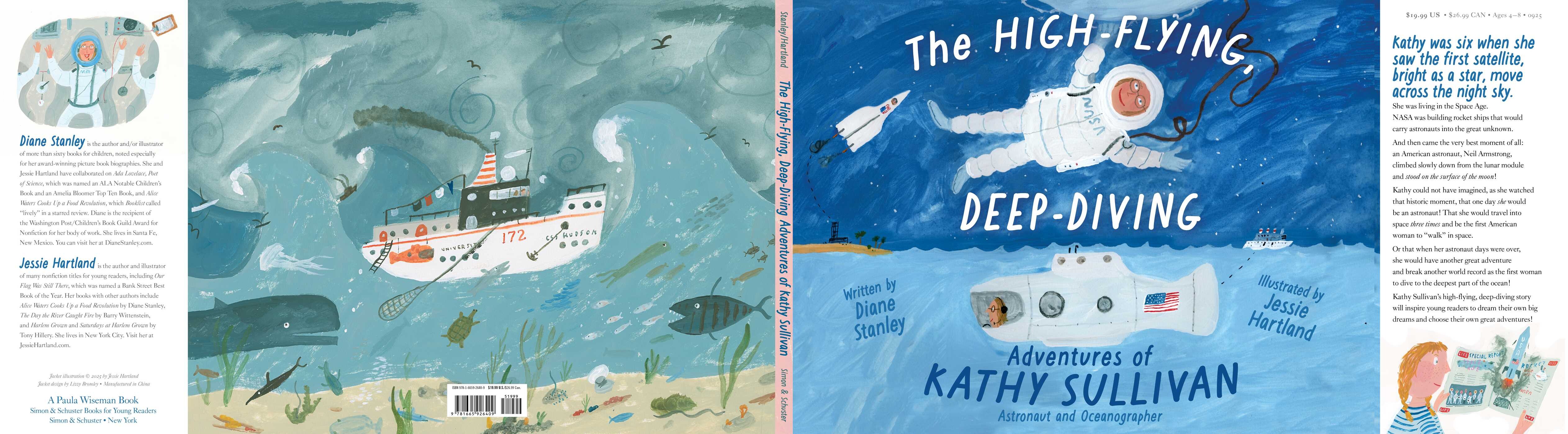 The High-Flying, Deep-Diving Adventures of Kathy Sullivan | Book by ...