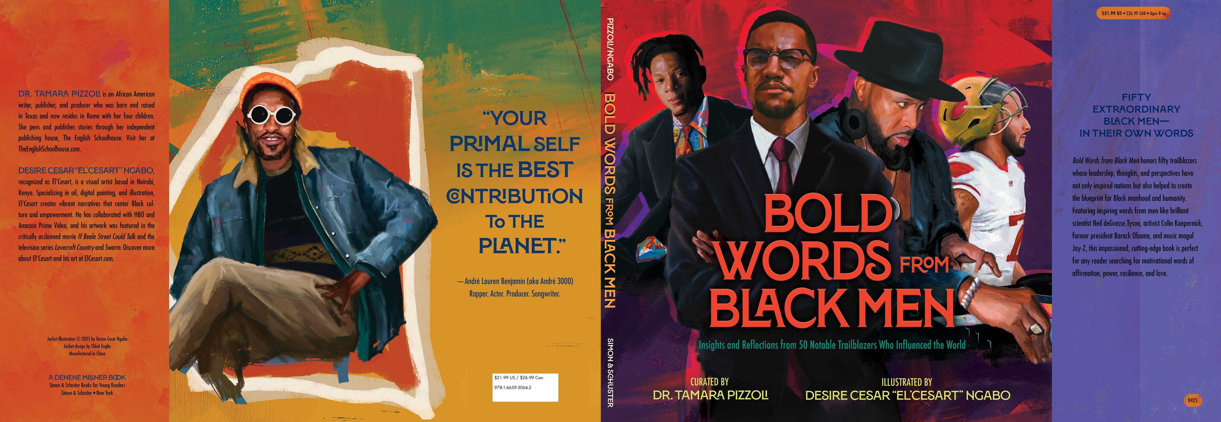 Bold Words from Black Men | Book by Tamara Pizzoli, Desire Cesar “El ...