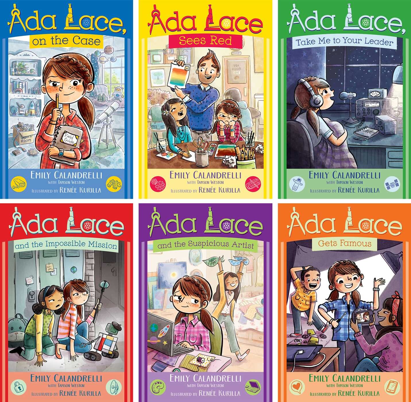 Ada Lace Gets Famous | Book by Emily Calandrelli, Tamson Weston, Renée ...