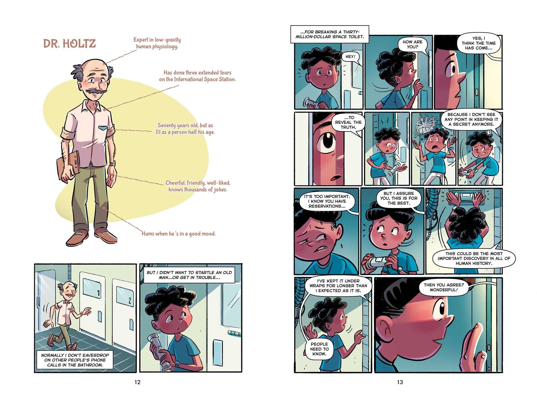 Space Case the Graphic Novel | Book by Stuart Gibbs, Ward Jenkins ...