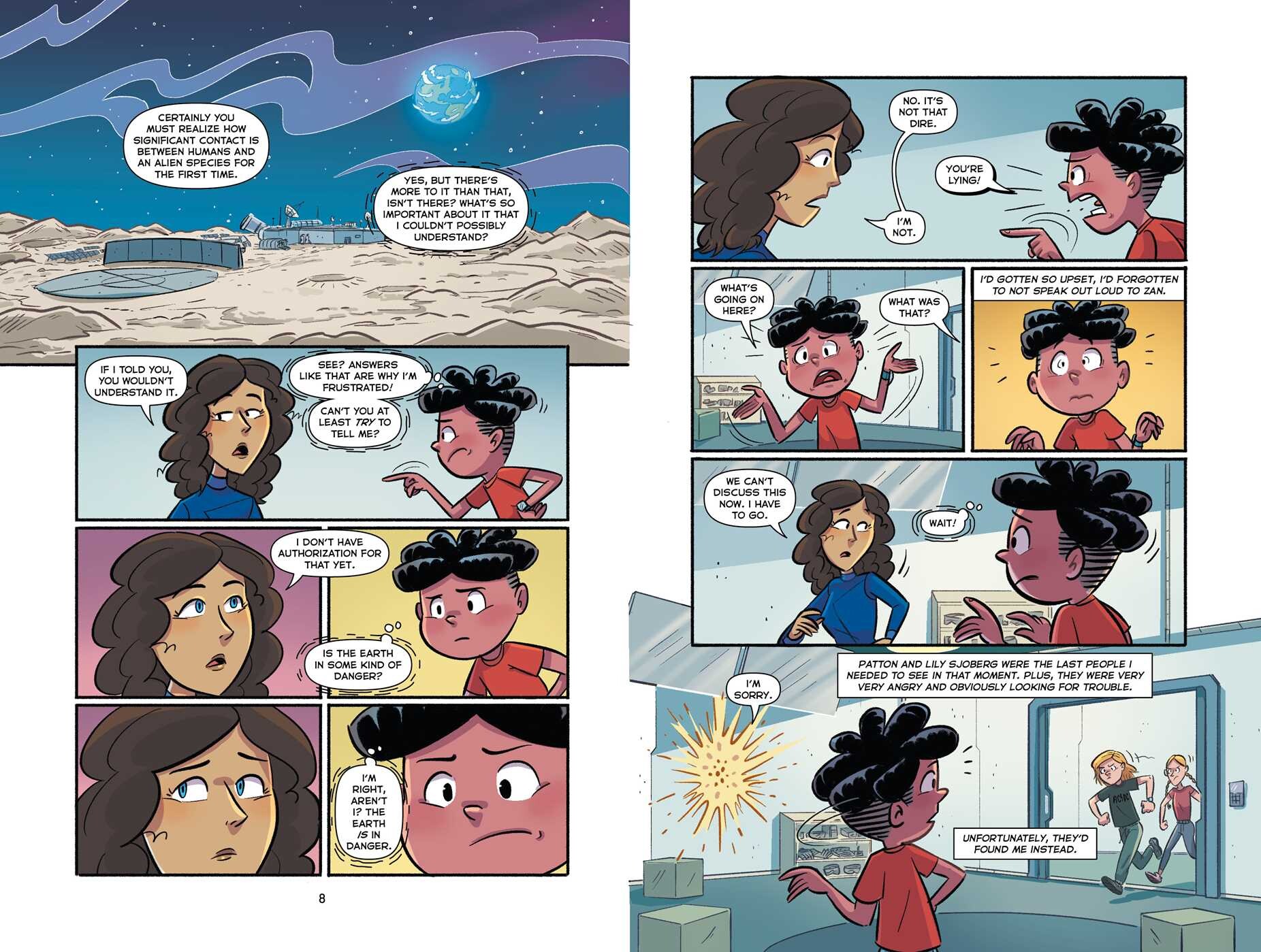 Spaced Out the Graphic Novel | Book by Stuart Gibbs, Ward Jenkins ...