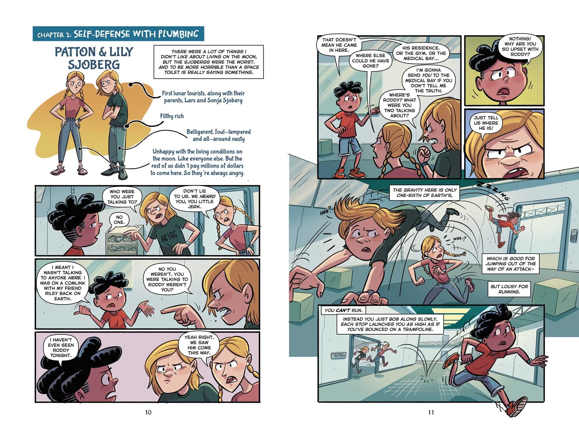 Spaced Out the Graphic Novel | Book by Stuart Gibbs, Ward Jenkins ...