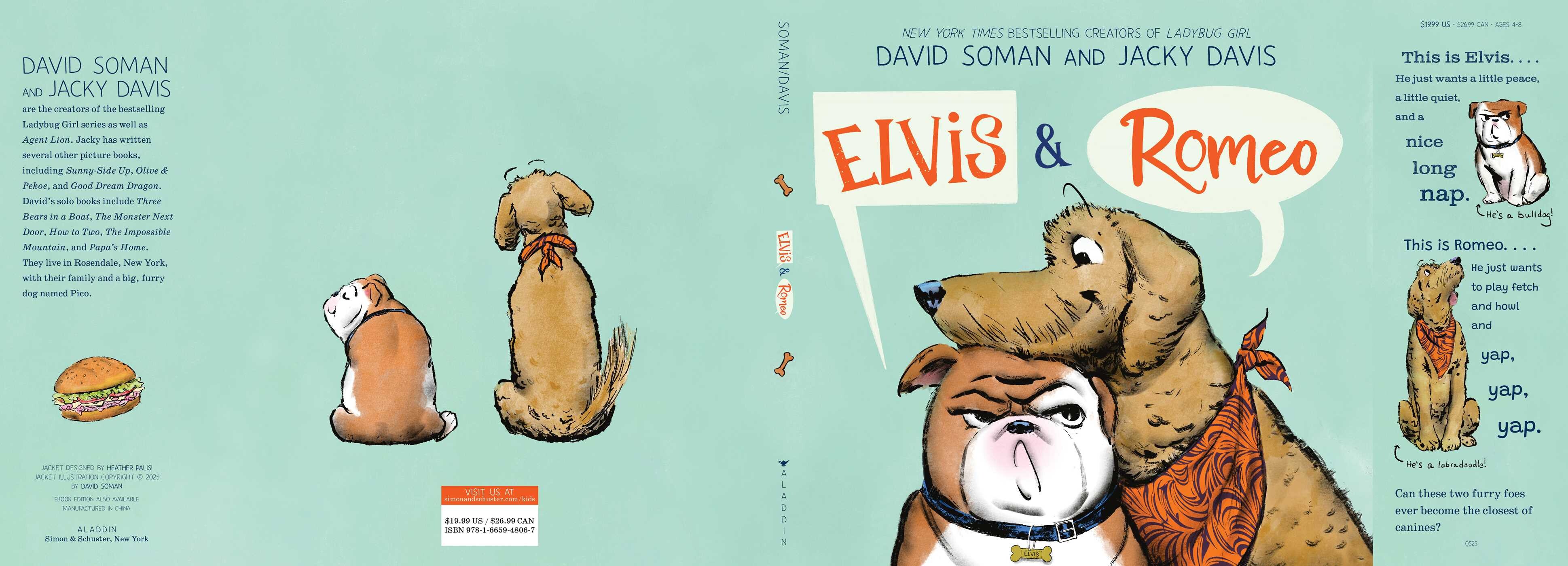 Elvis & Romeo | Book by David Soman, Jacky Davis | Official Publisher ...
