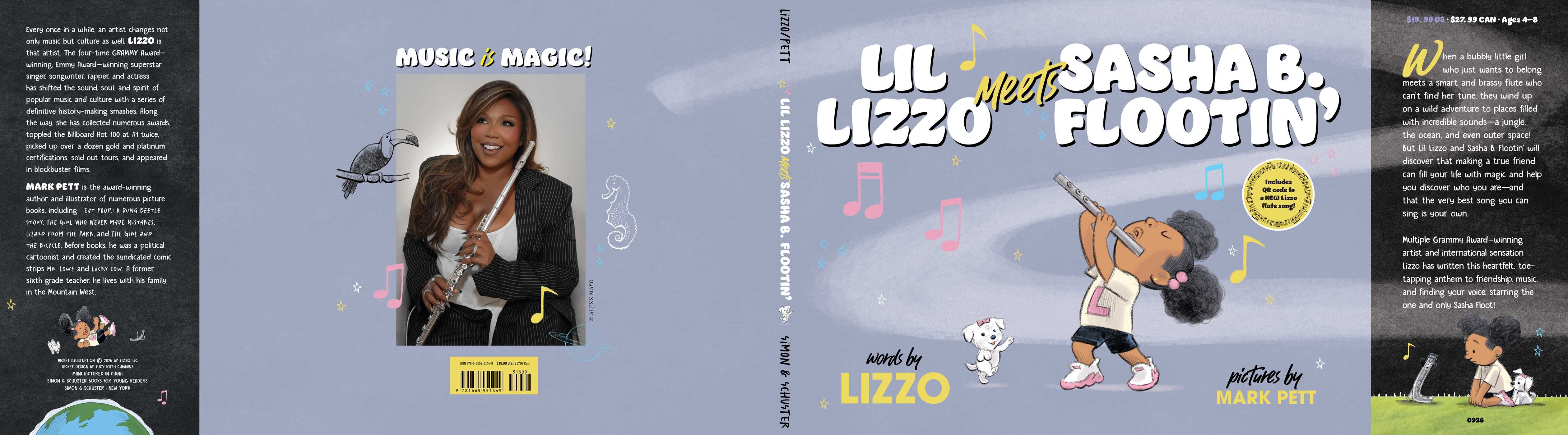 Lil Lizzo Meets Sasha B. Flootin' | Book by Lizzo, Mark Pett | Official ...