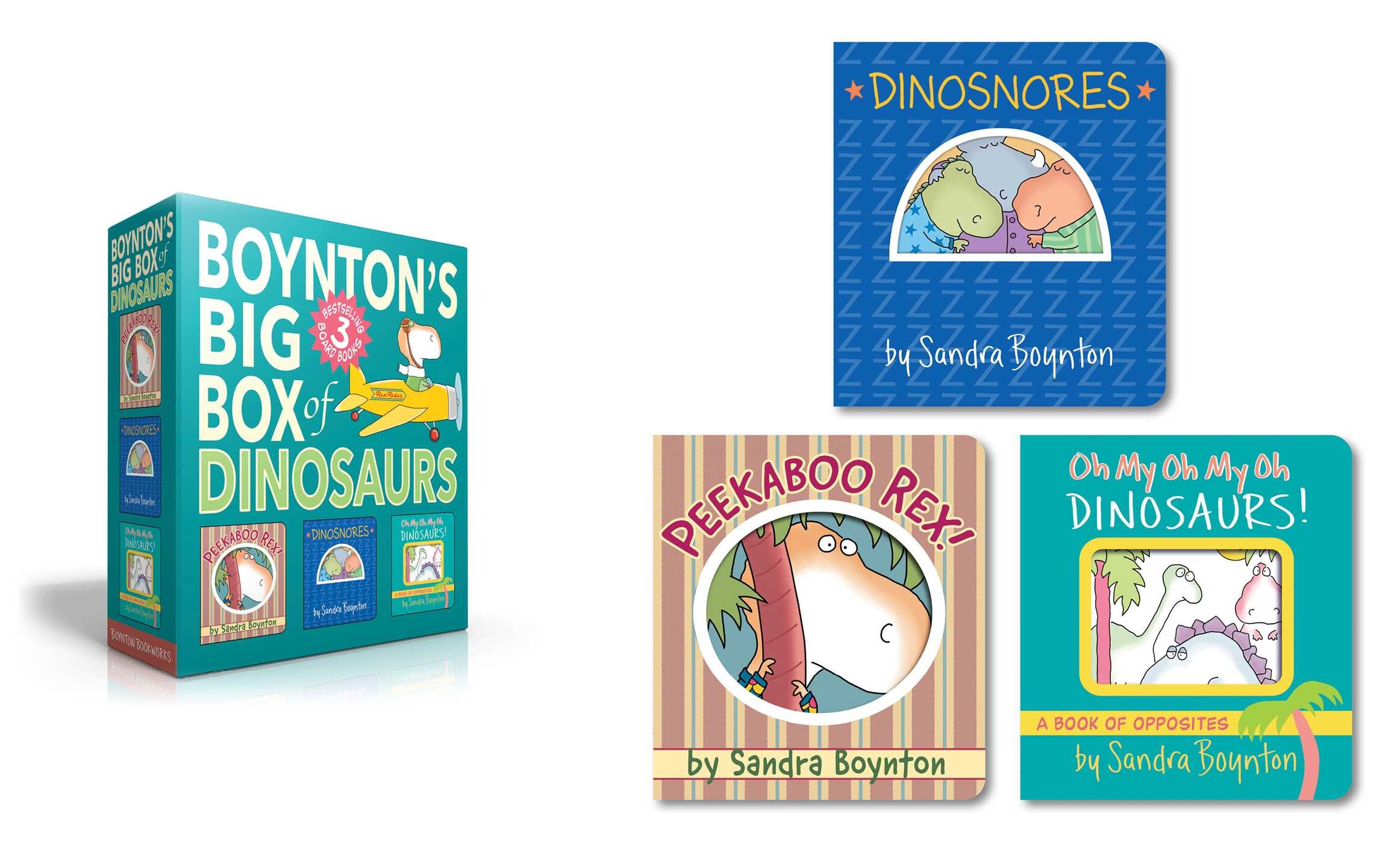 Boynton's Big Box of Dinosaurs (Boxed Set) | Book by Sandra Boynton | Official Publisher Page ...