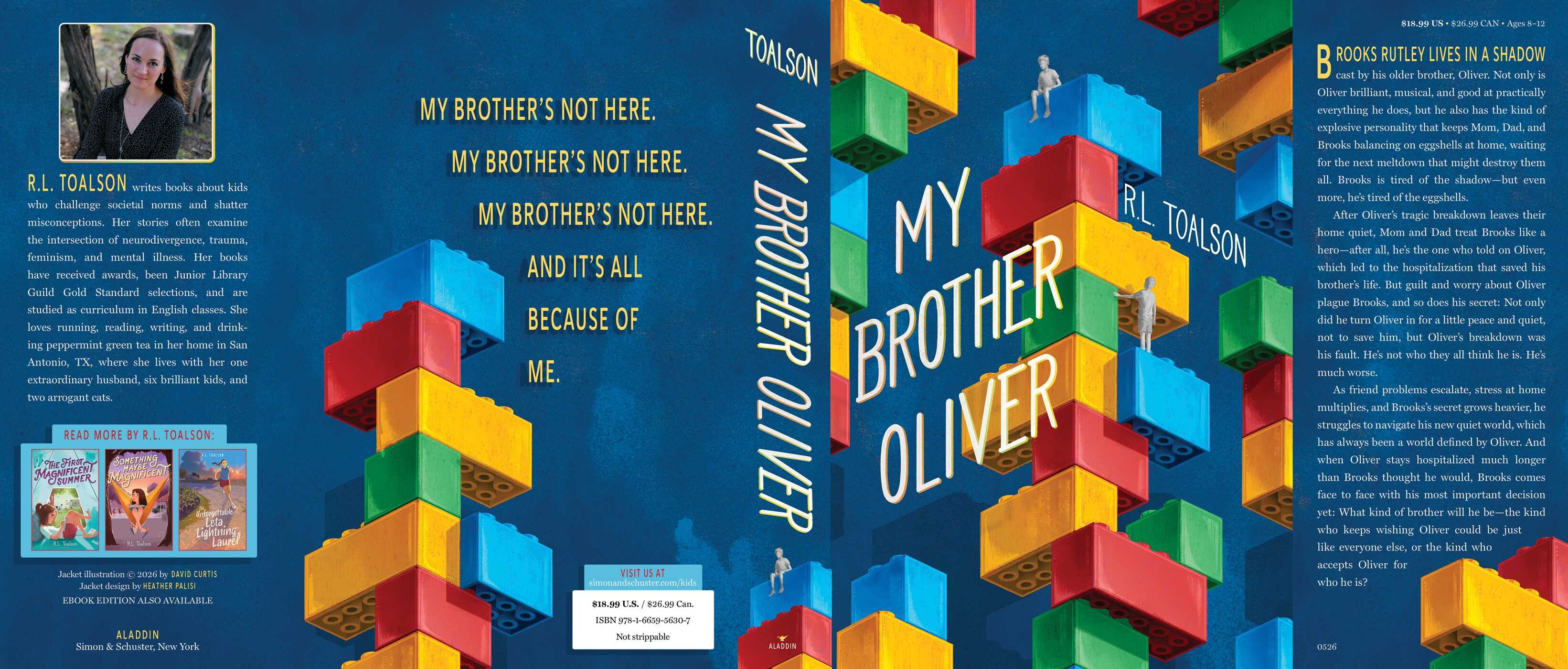 My Brother Oliver | Book by R.L. Toalson | Official Publisher Page ...