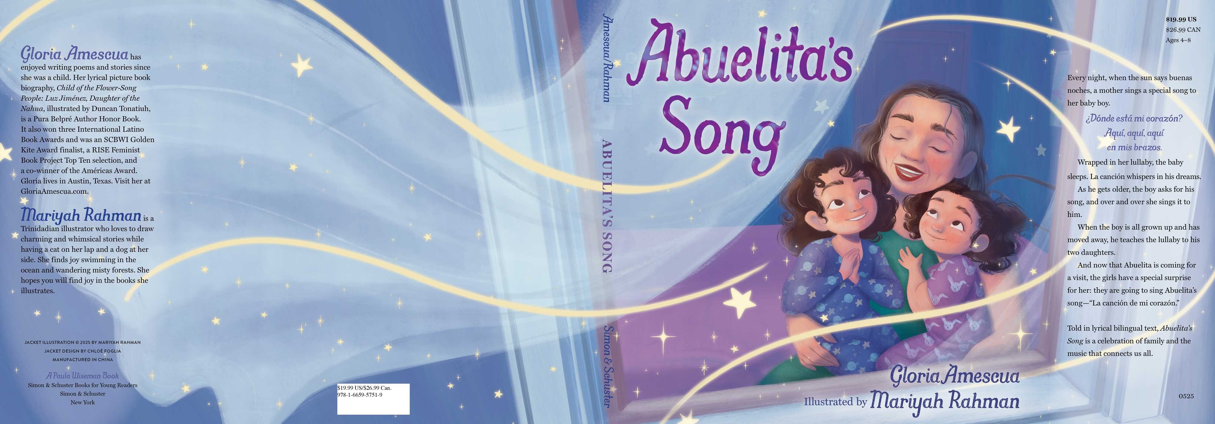 Abuelita S Song Book By Gloria Amescua Mariyah Rahman Official