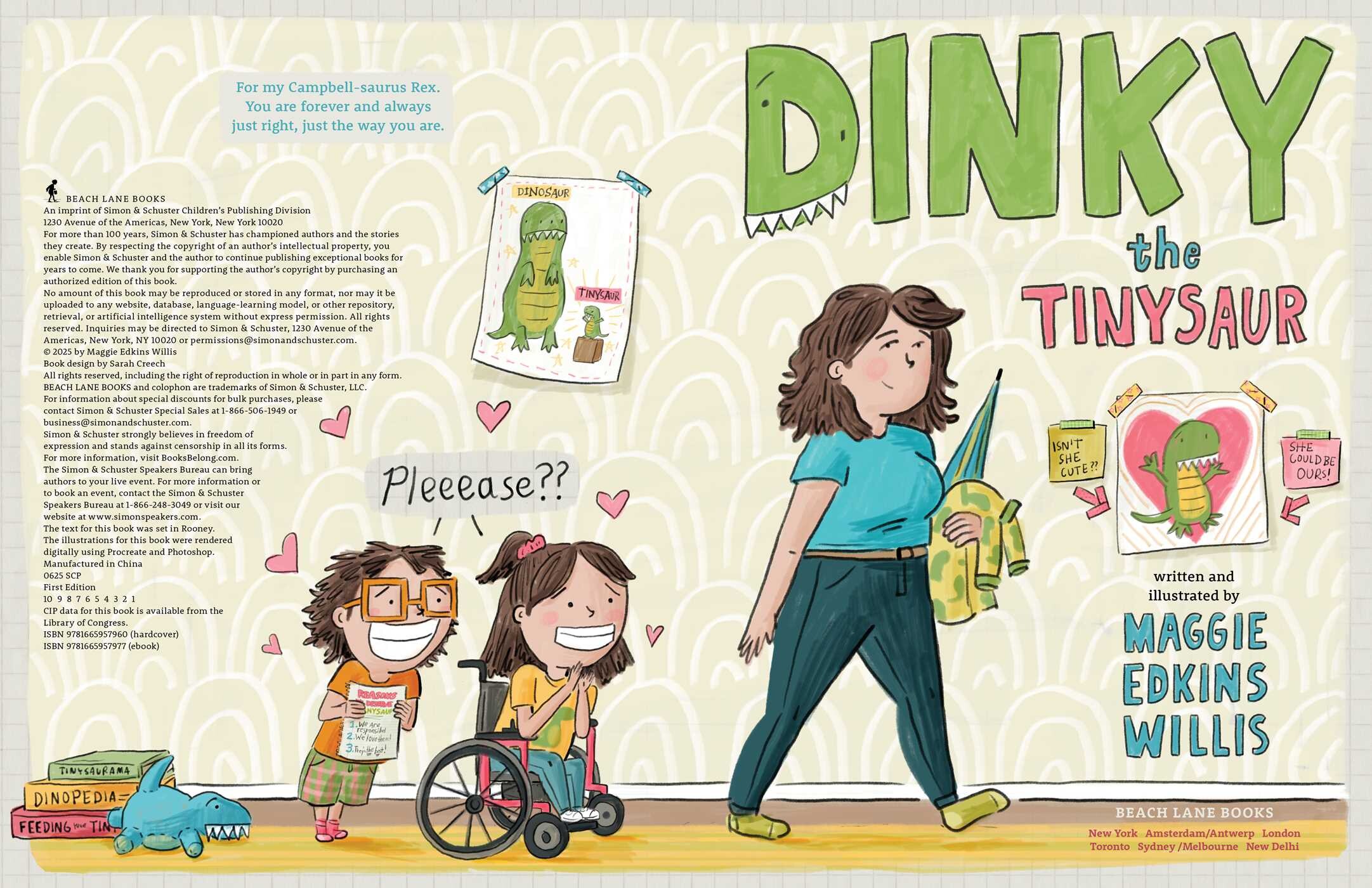 Dinky the Tinysaur eBook by Maggie Edkins Willis | Official Publisher ...