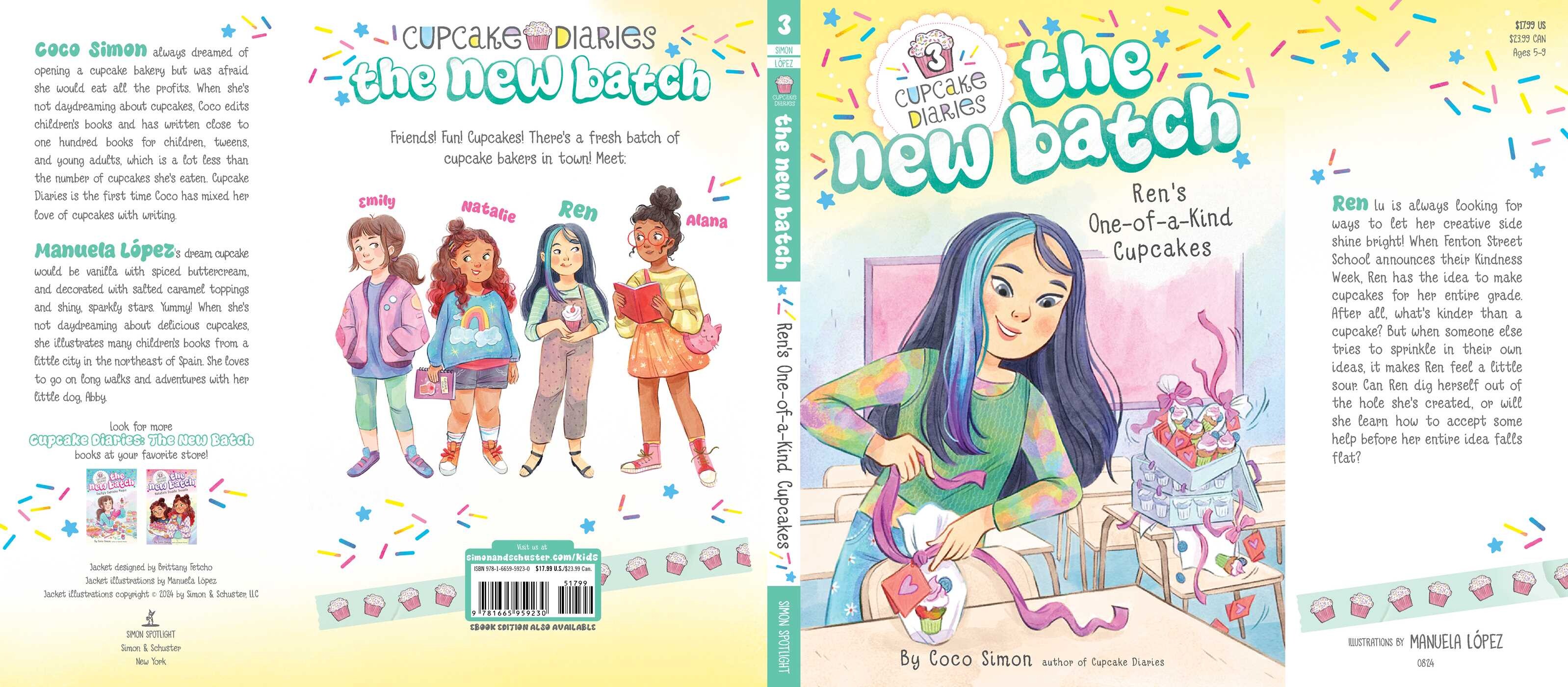 Ren's One-of-a-Kind Cupcakes | Book by Coco Simon, Manuela López ...