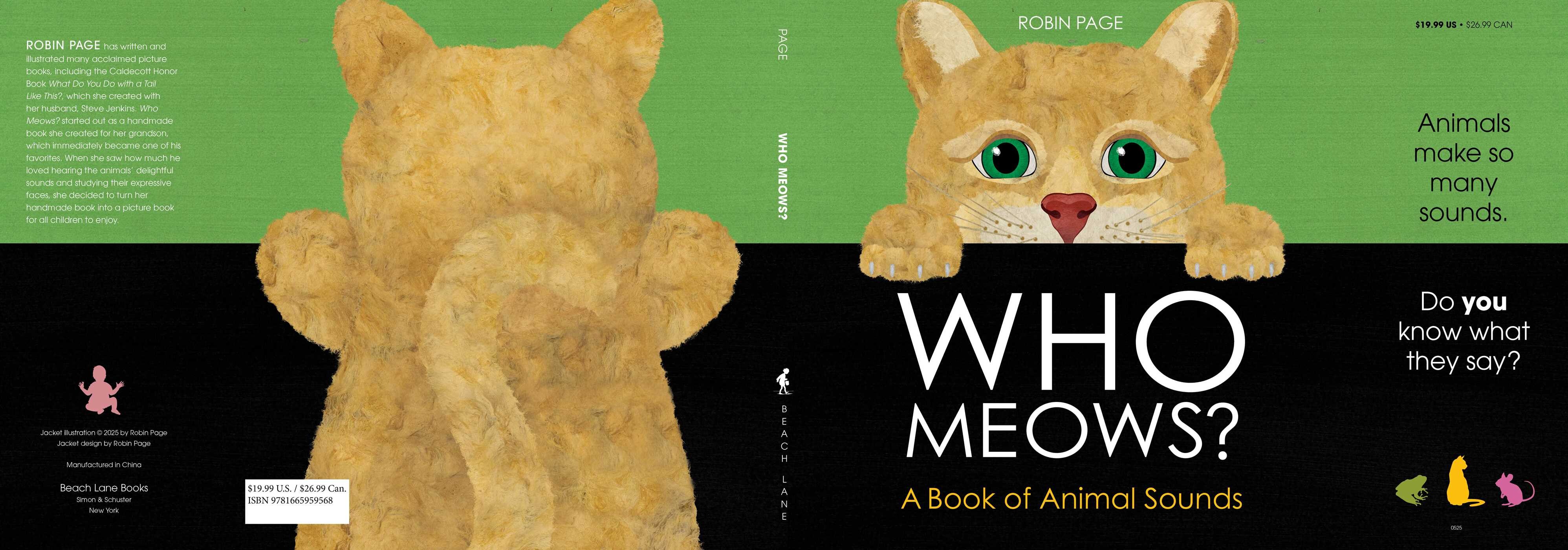 Who Meows? | Book by Robin Page | Official Publisher Page | Simon ...