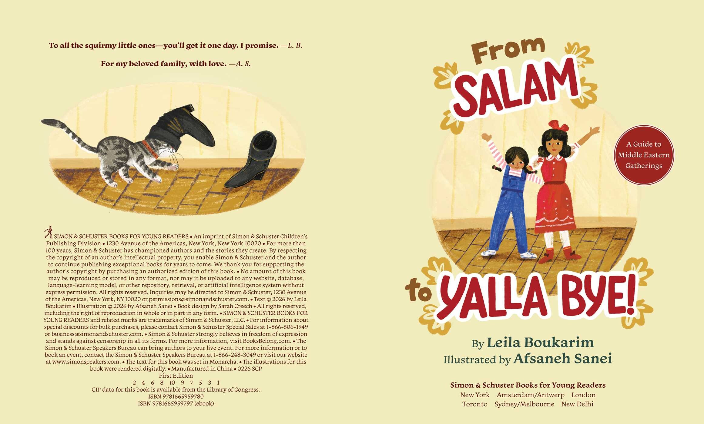 From Salam to Yalla Bye! | Book by Leila Boukarim, Afsaneh Sanei ...