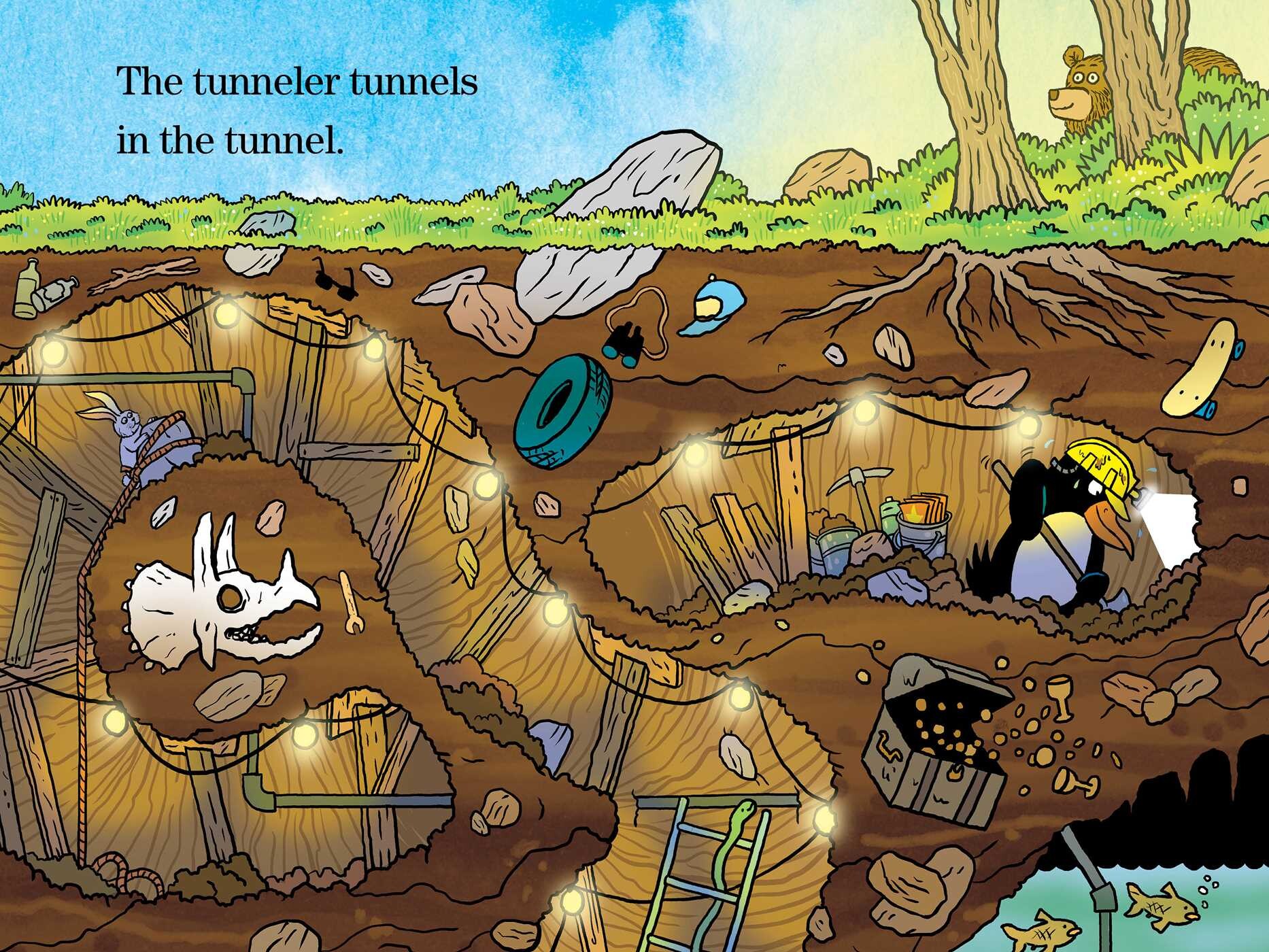 The Tunneler Tunnels in the Tunnel | Book by Michael Rex | Official ...