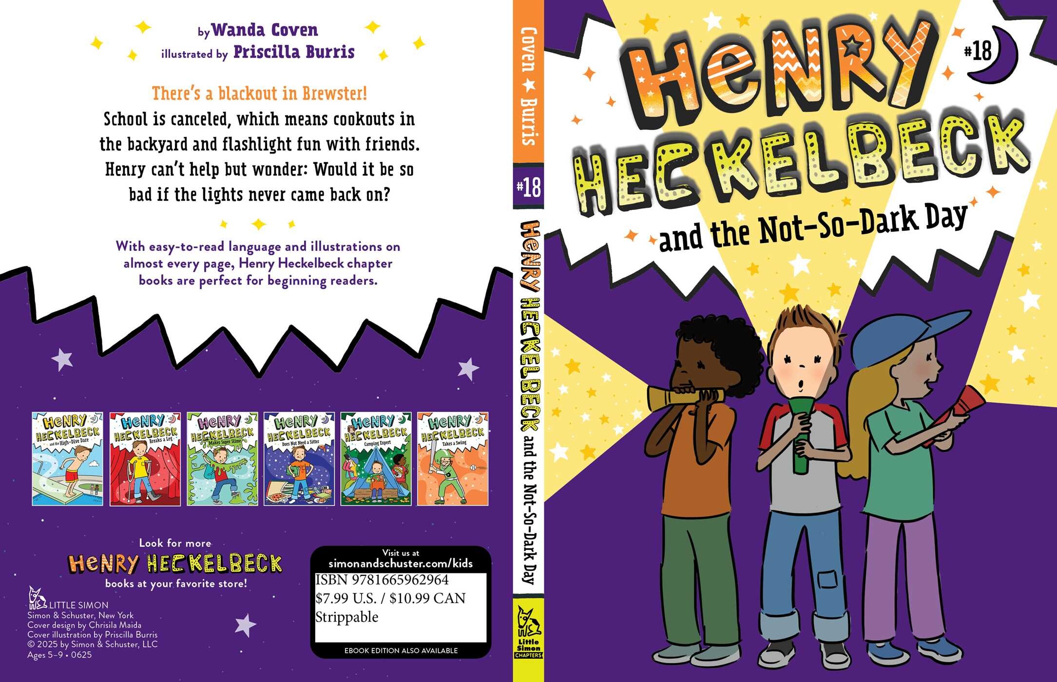 Henry Heckelbeck and the Not-So-Dark Day | Book by Wanda Coven ...