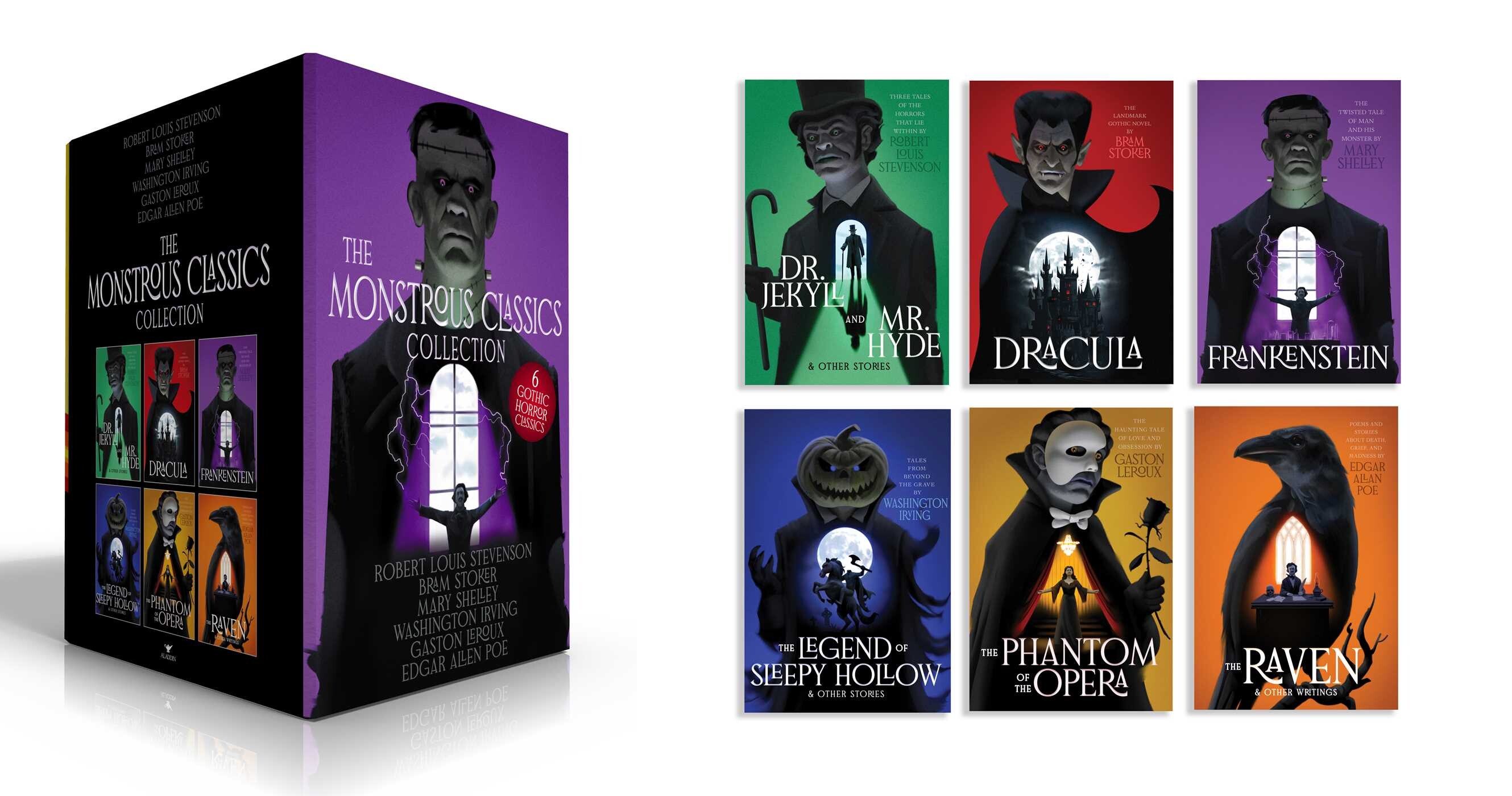 The Monstrous Classics Collection (Boxed Set) | Book by Robert Louis ...