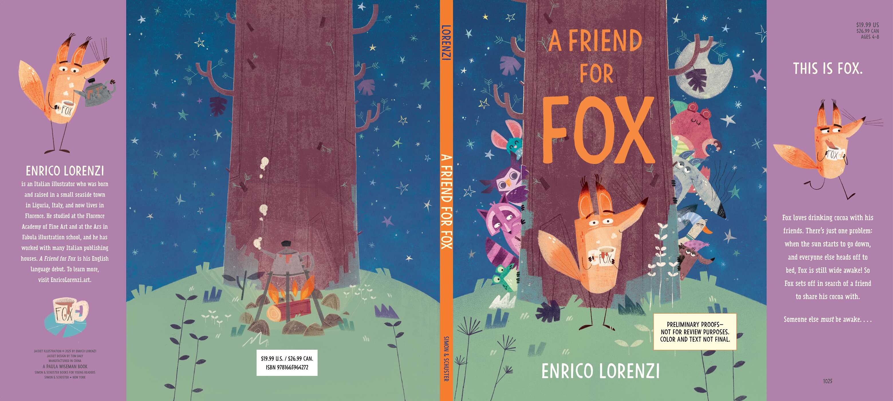 A Friend for Fox | Book by Enrico Lorenzi | Official Publisher Page | Simon & Schuster