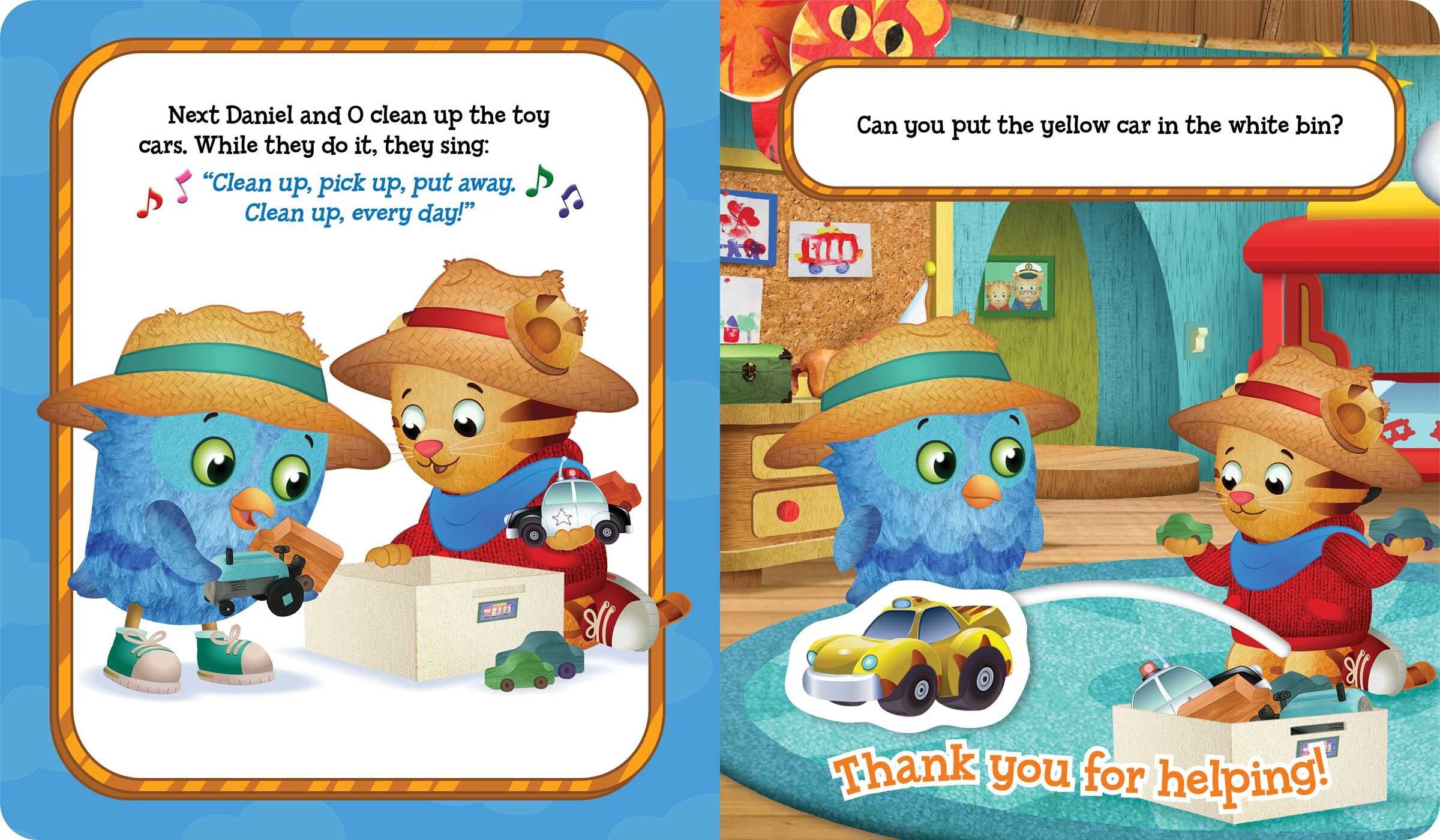 Daniel Tiger Cleans Up | Book by Natalie Shaw, Jason Fruchter ...
