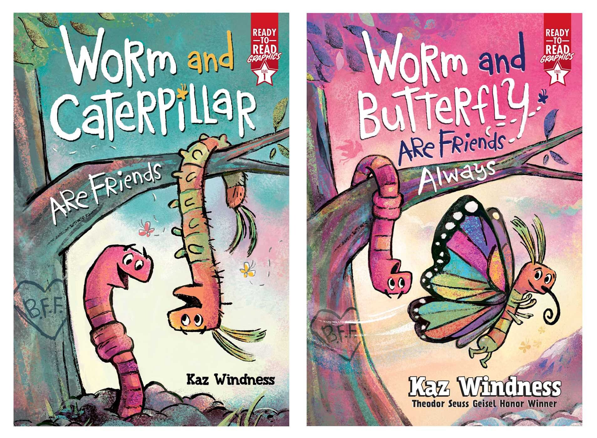 Worm and Butterfly Are Friends Always | Book by Kaz Windness | Official ...