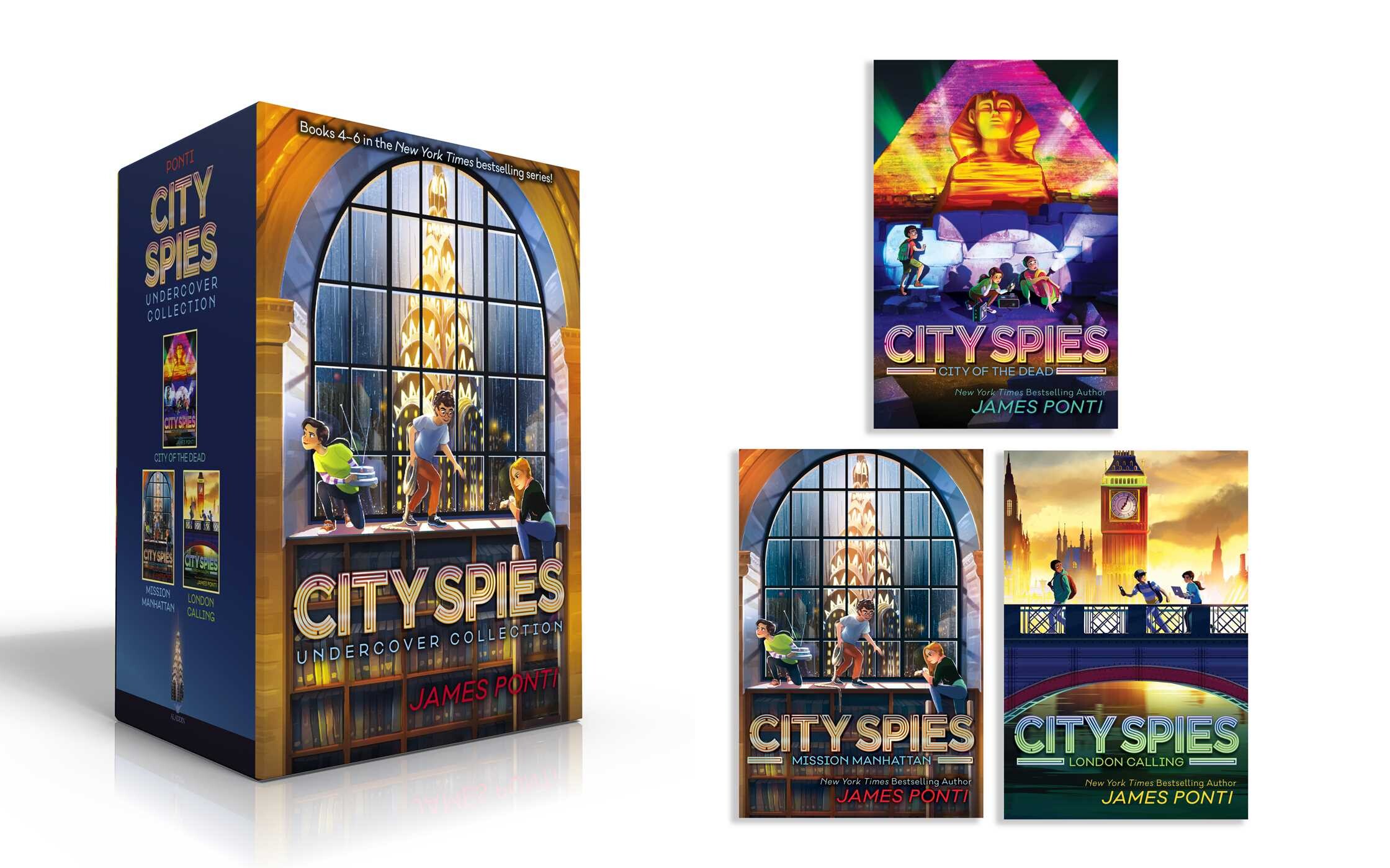 City Spies Undercover Collection (Boxed Set) | Book by James Ponti ...