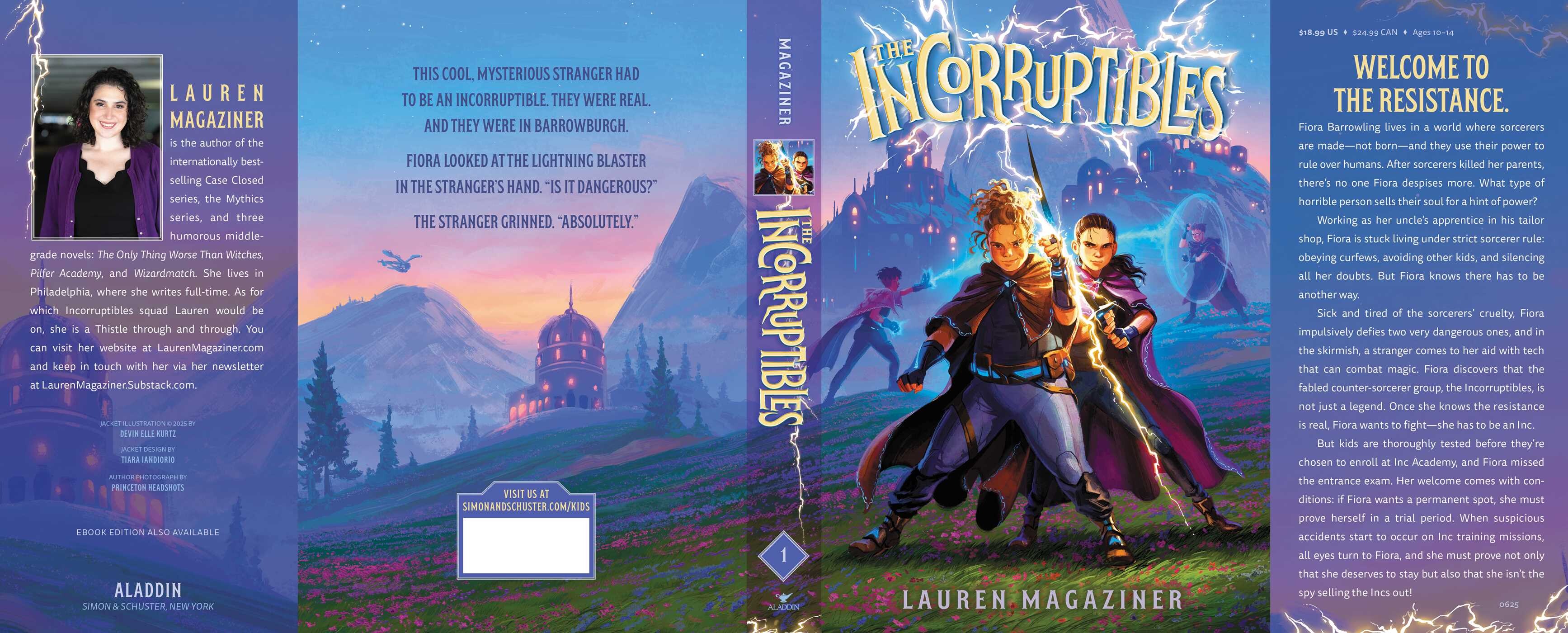 The Incorruptibles | Book by Lauren Magaziner | Official Publisher Page ...