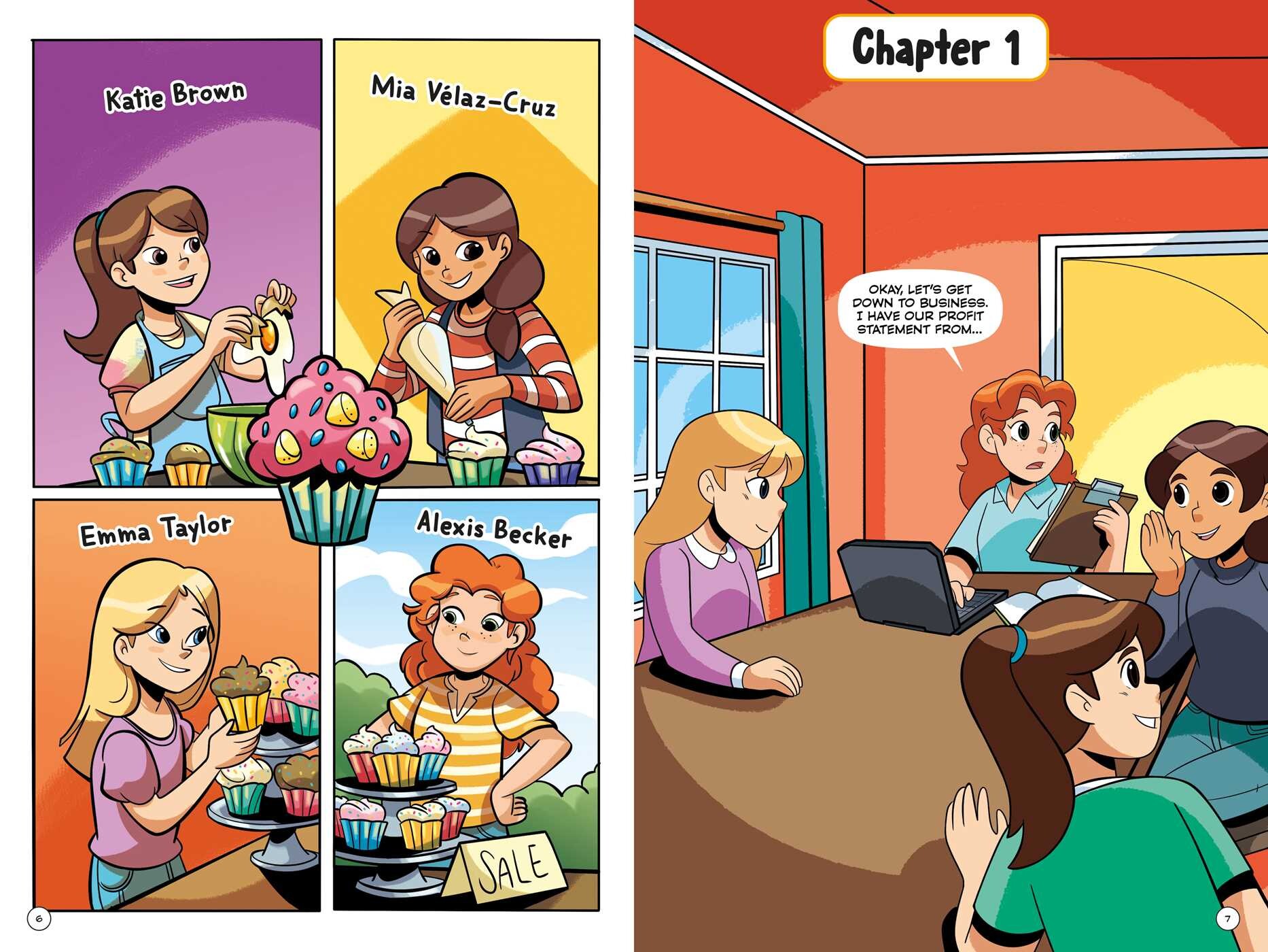 Alexis Cool as a Cupcake The Graphic Novel | Book by Coco Simon, Glass ...