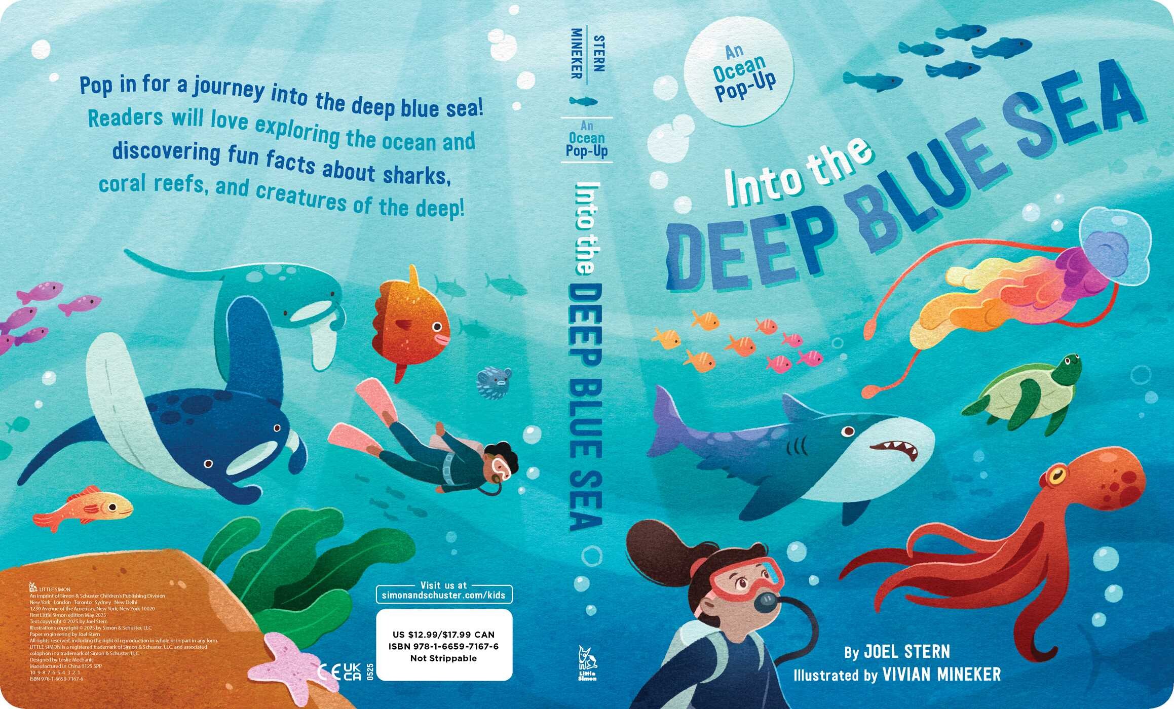 Into the Deep Blue Sea | Book by Joel Stern, Vivian Mineker | Official ...