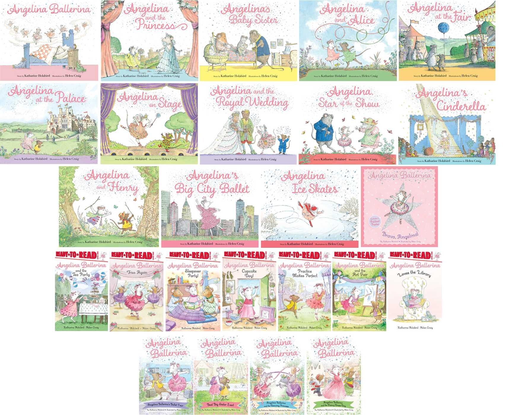 Angelina Ballerina 4 Ballet-Filled Chapter Books in 1! | Book by ...
