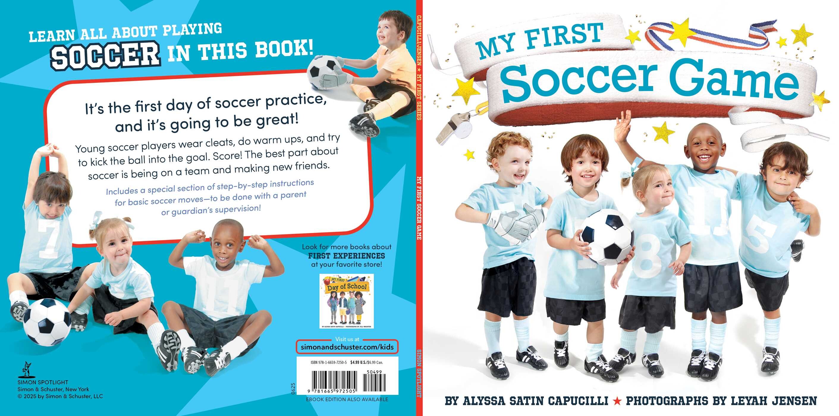 My First Soccer Game | Book by Alyssa Satin Capucilli, Leyah Jensen ...