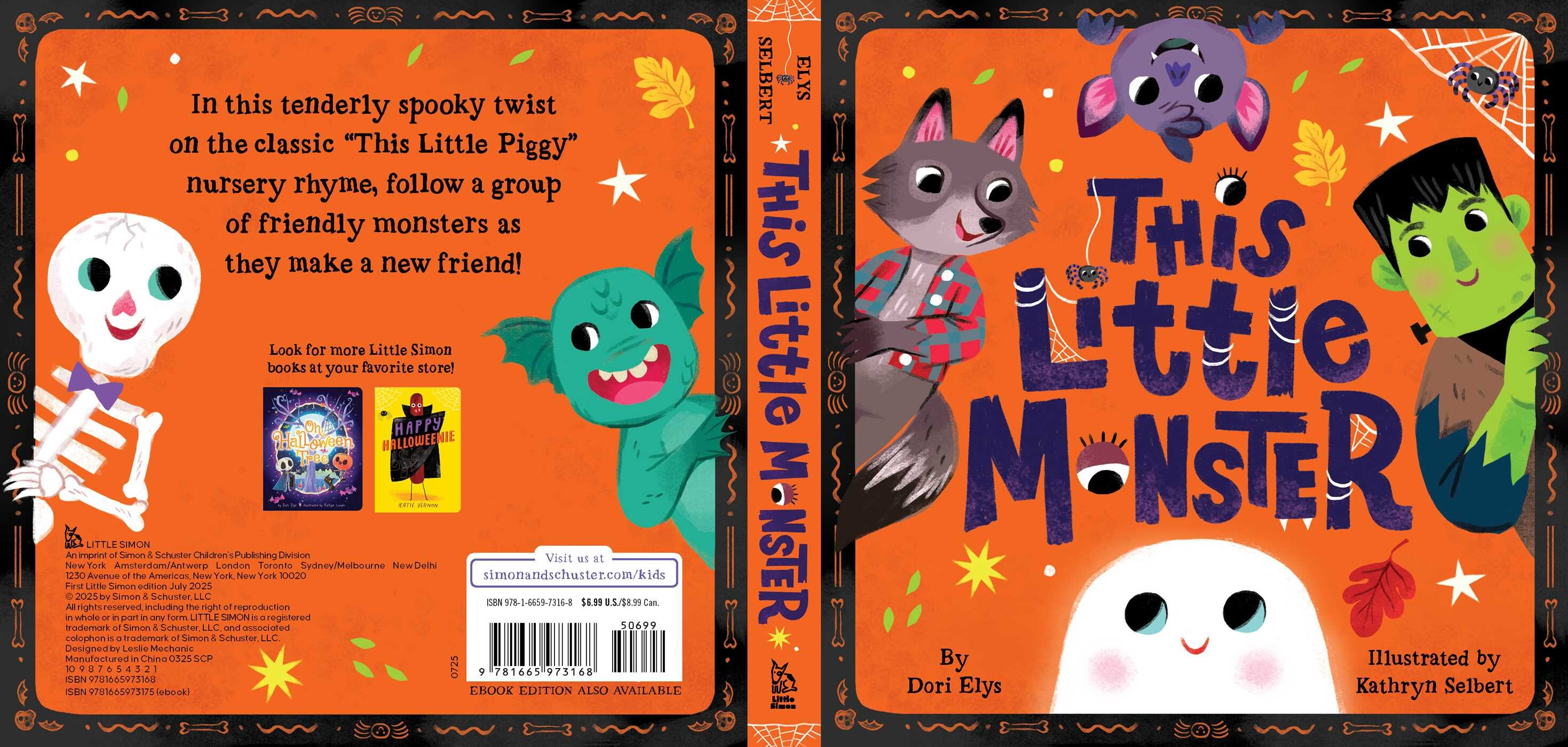 This Little Monster | Book by Dori Elys, Kathryn Selbert | Official ...