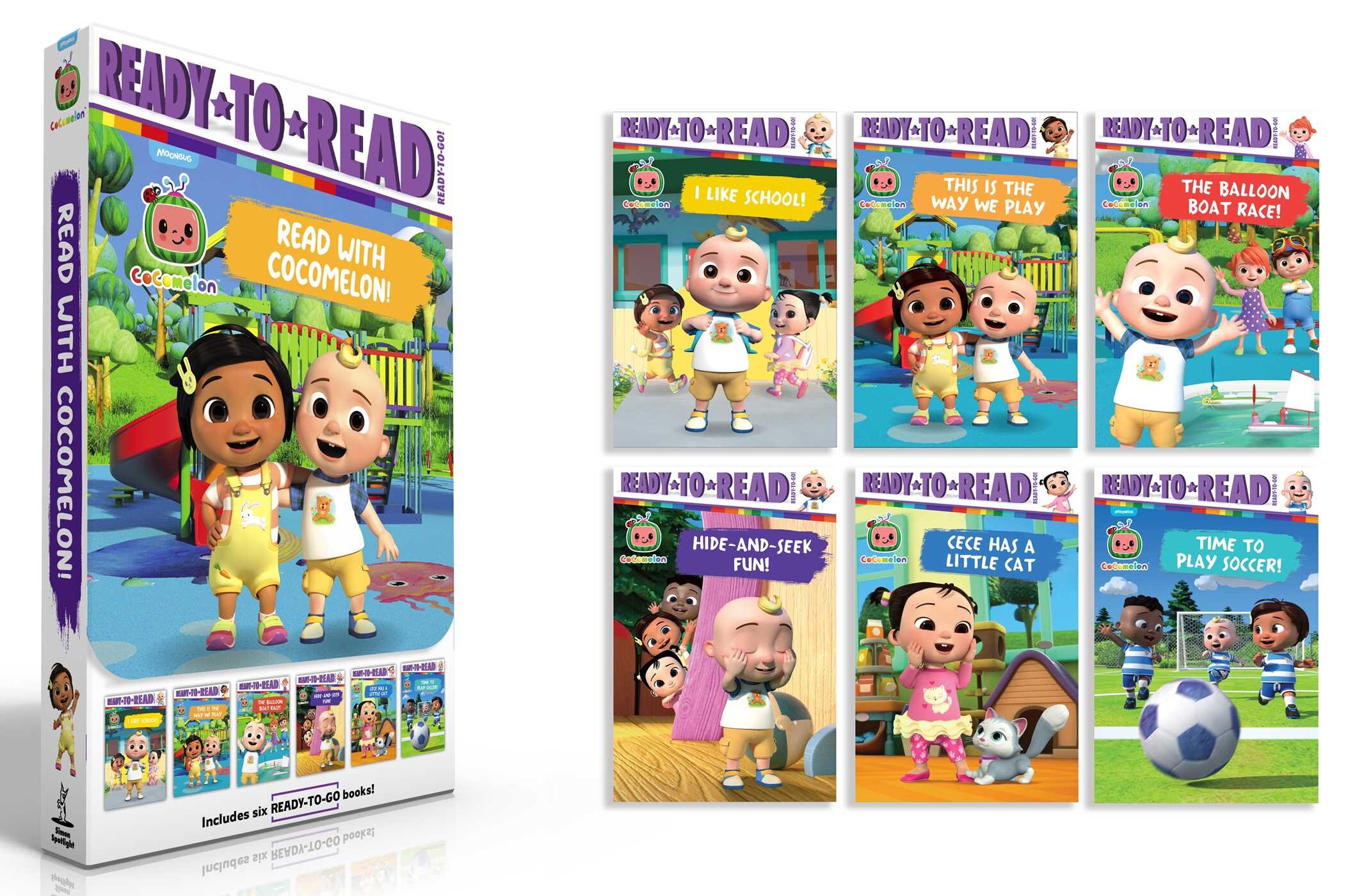 Read with CoComelon! (Boxed Set) | Book by Various | Official Publisher ...
