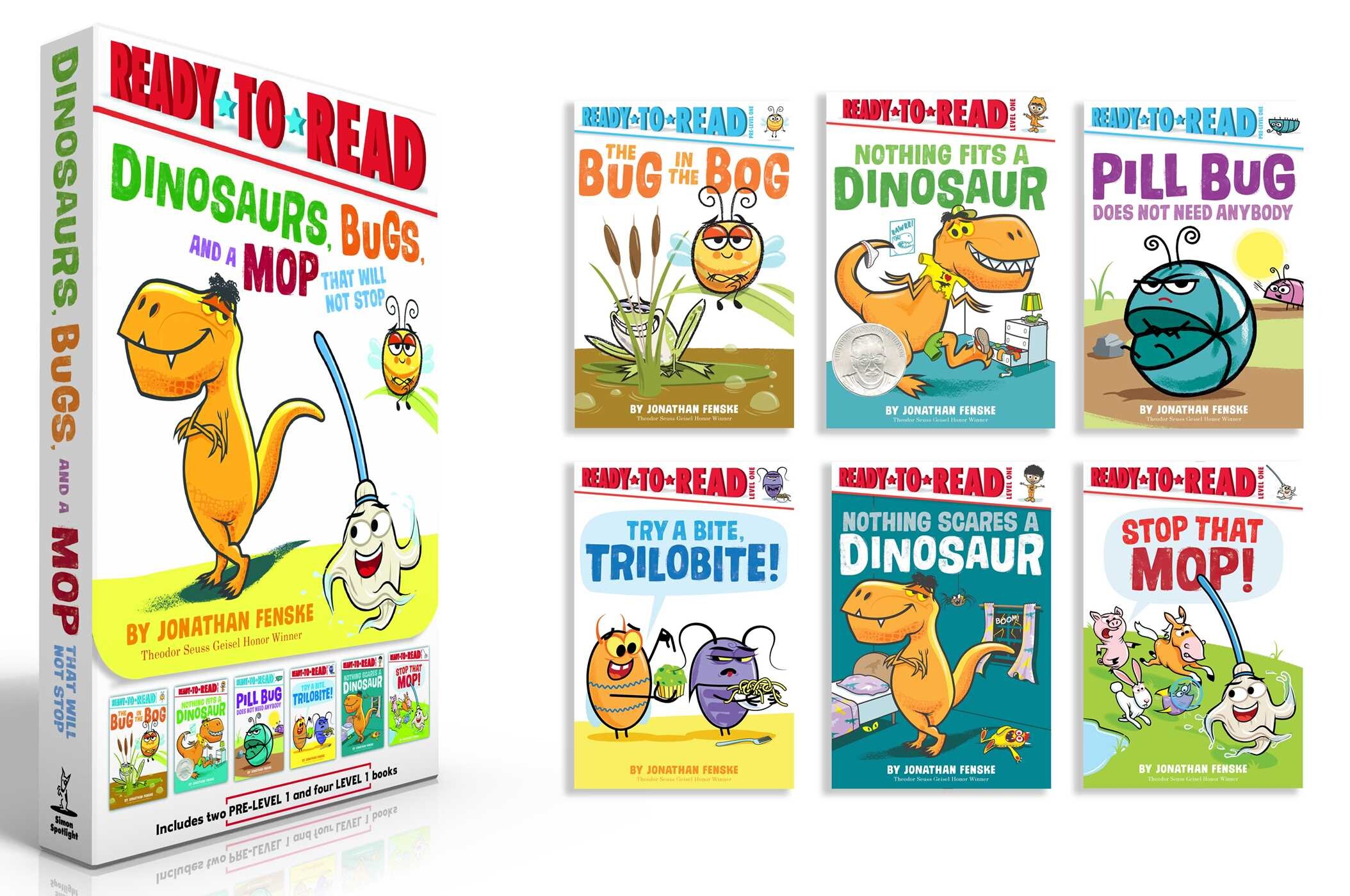 Dinosaurs, Bugs, and a Mop That Will Not Stop (Boxed Set) | Book by ...