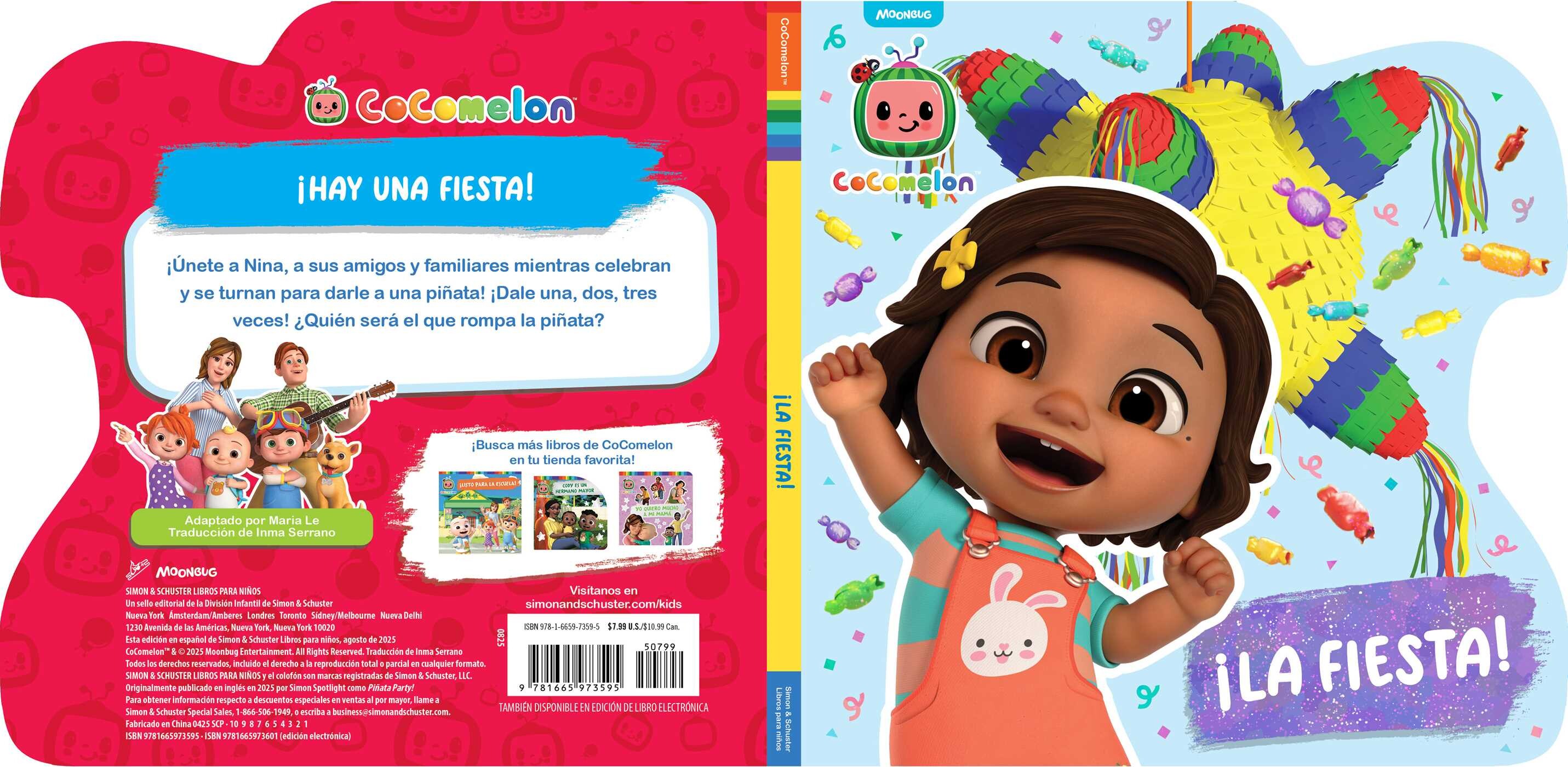 ¡La fiesta! (Piñata Party!) | Book by Maria Le, Inma Serrano | Official ...