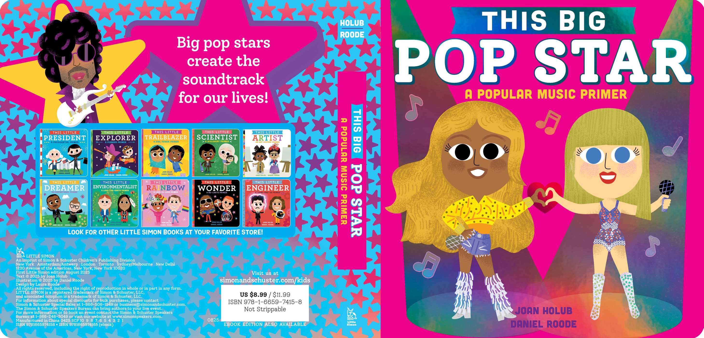 This BIG Pop Star | Book by Joan Holub, Daniel Roode | Official ...