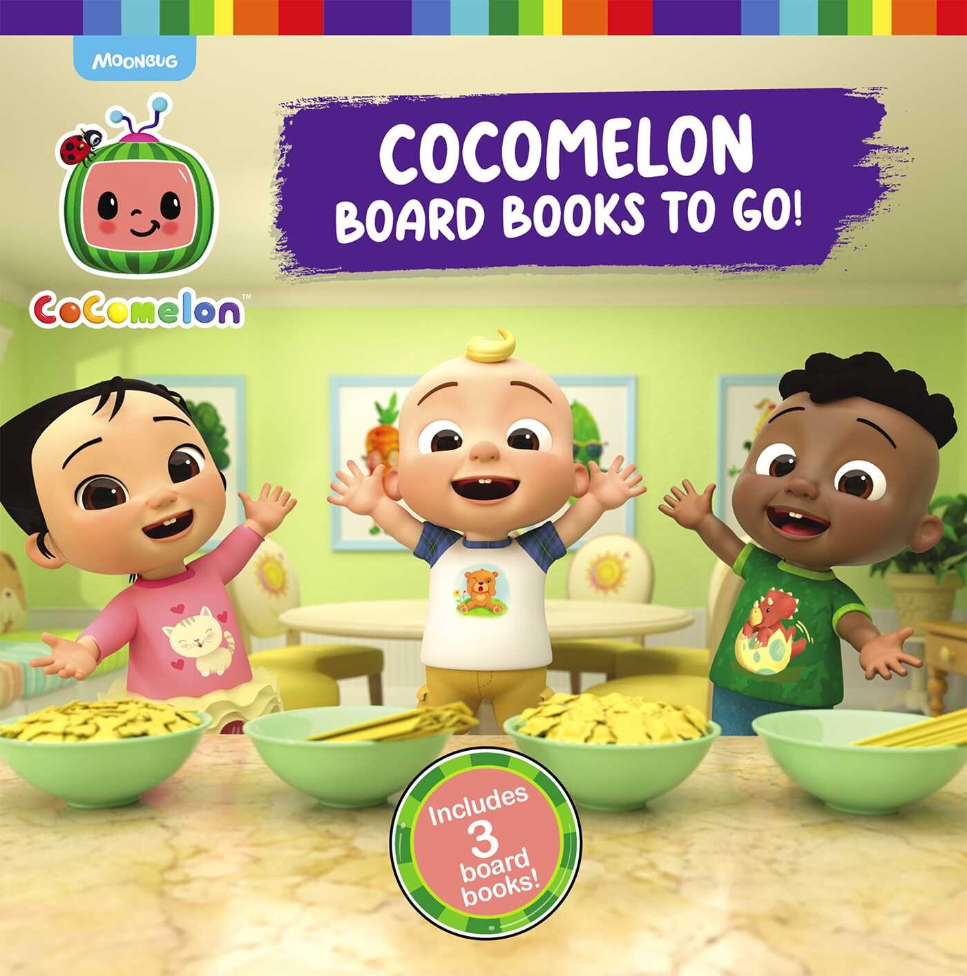 CoComelon Board Books to Go! (Boxed Set) | Book by Various | Official ...