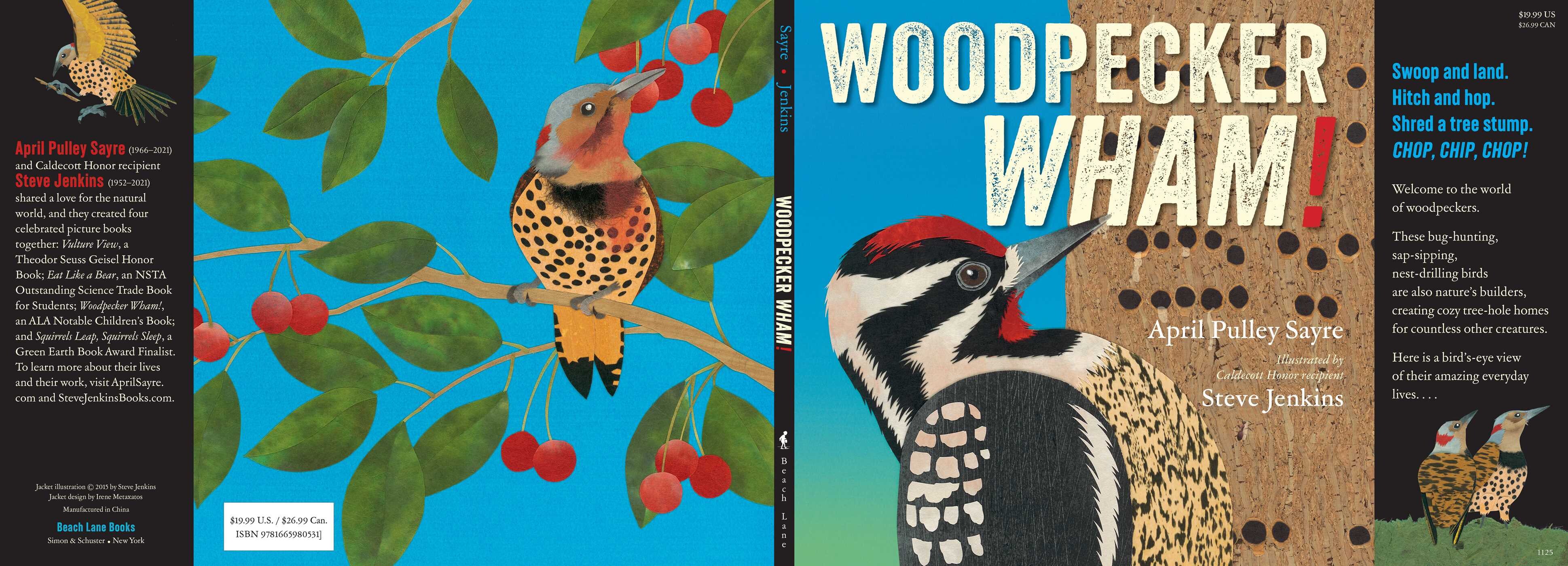 Woodpecker Wham! | Book by April Pulley Sayre, Steve Jenkins | Official ...