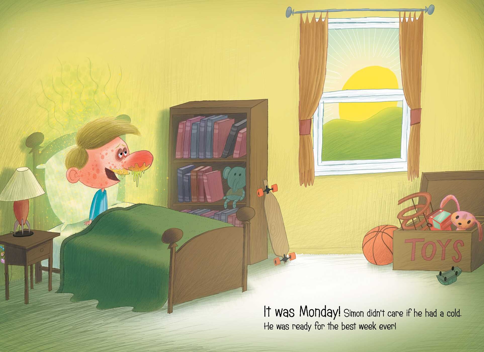 Sick Simon | Book by Dan Krall | Official Publisher Page | Simon & Schuster