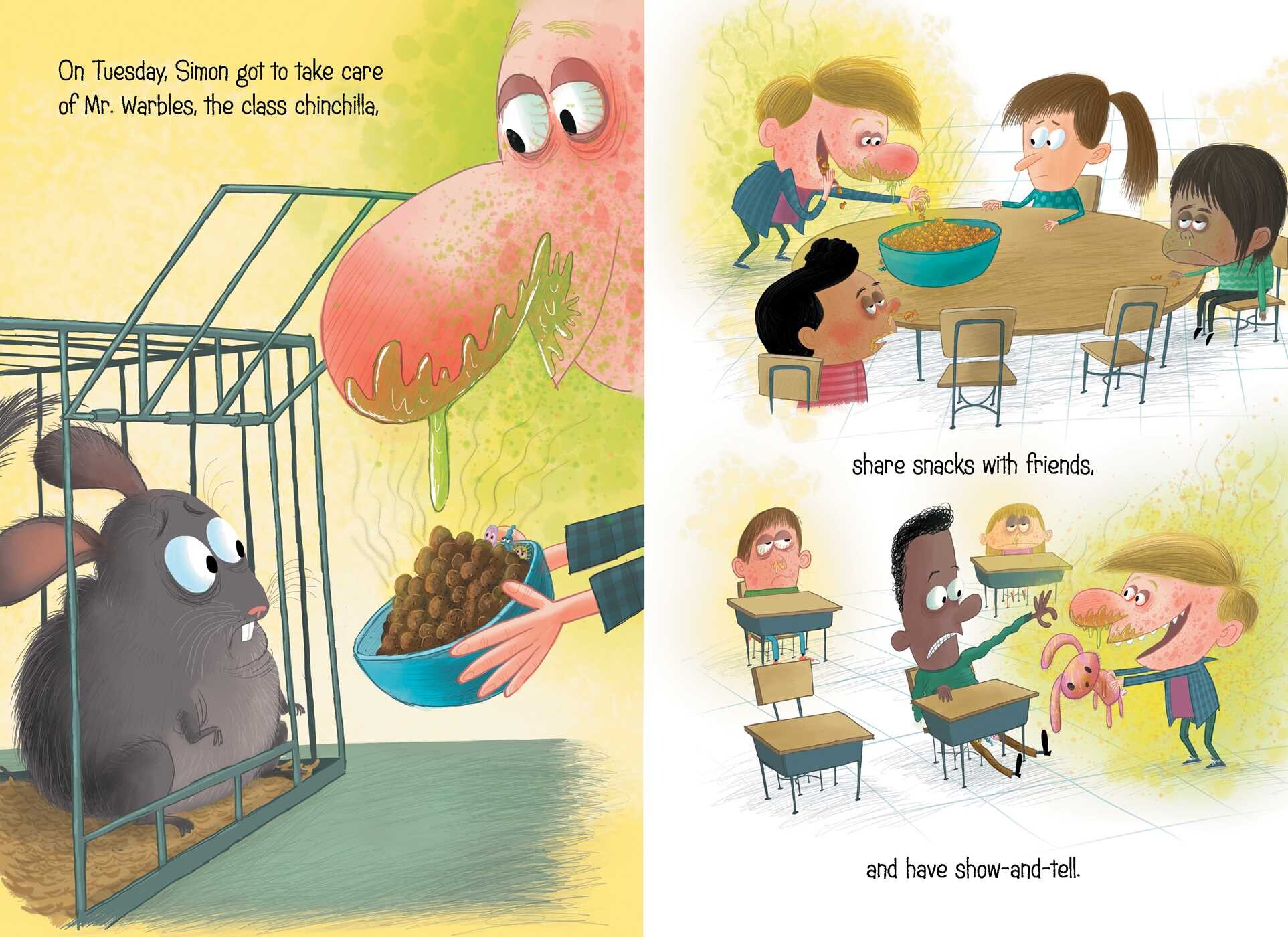 Sick Simon | Book by Dan Krall | Official Publisher Page | Simon & Schuster