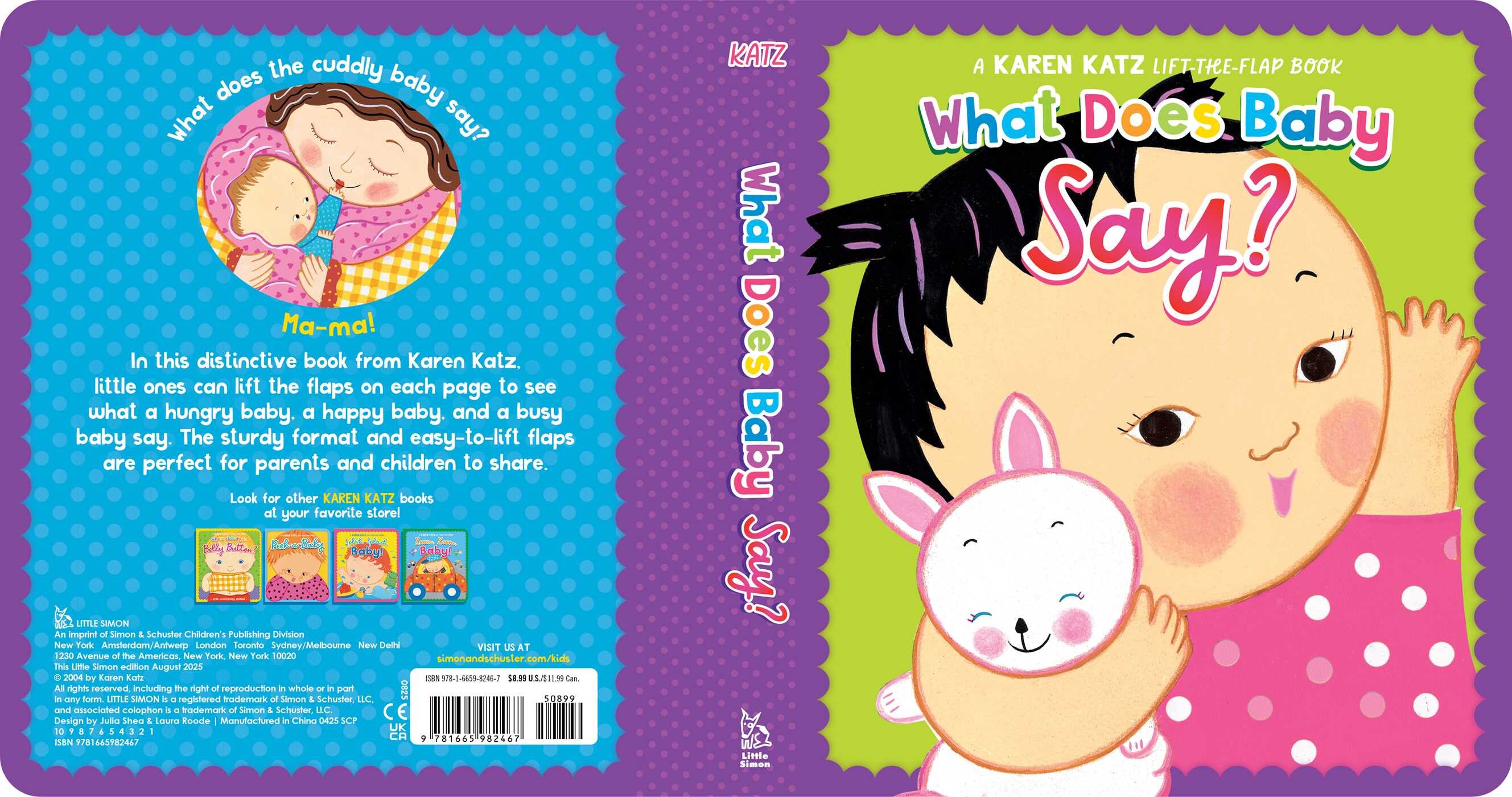 What Does Baby Say? | Book by Karen Katz | Official Publisher Page ...