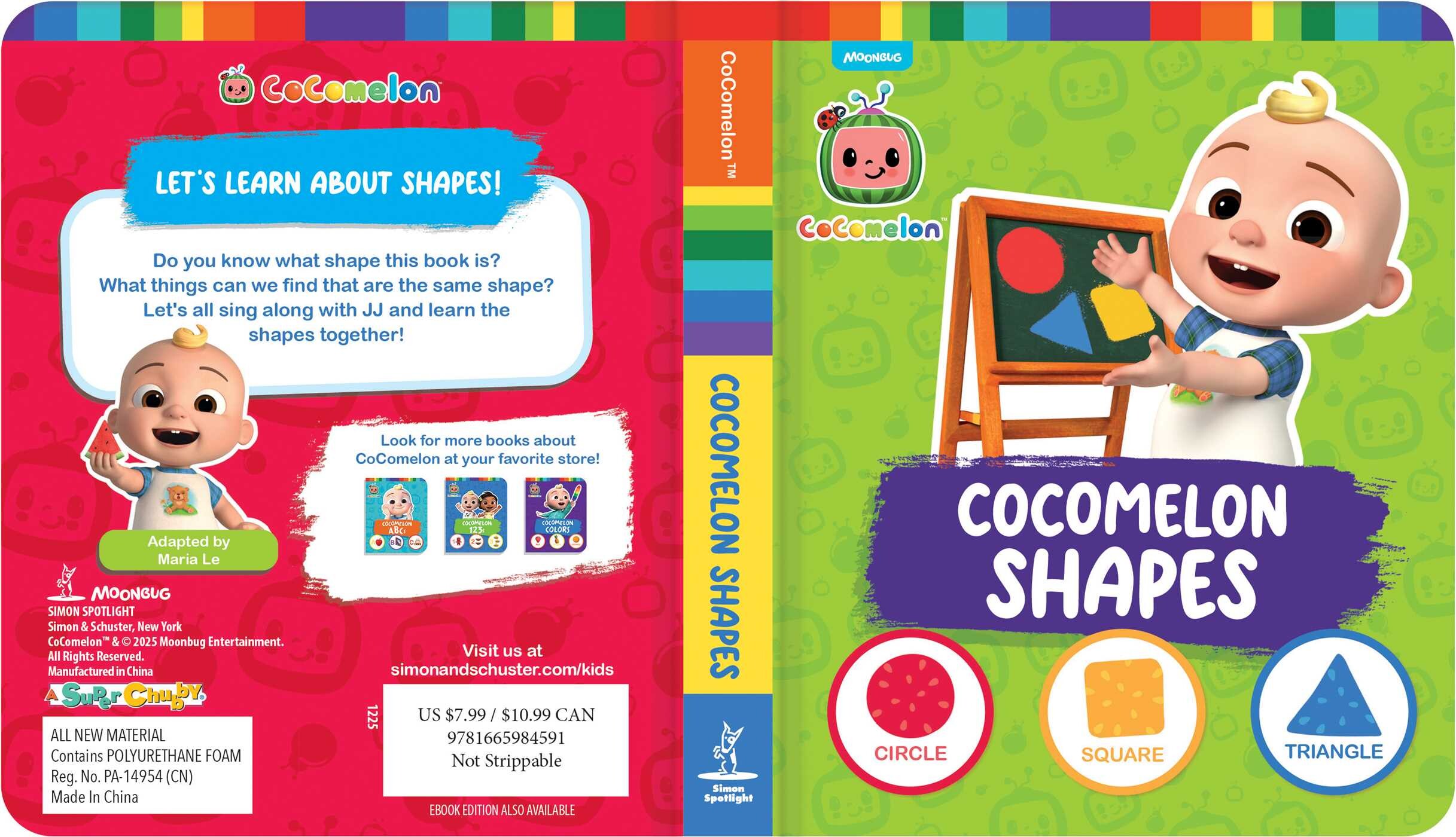 CoComelon Shapes | Book by Maria Le | Official Publisher Page | Simon ...