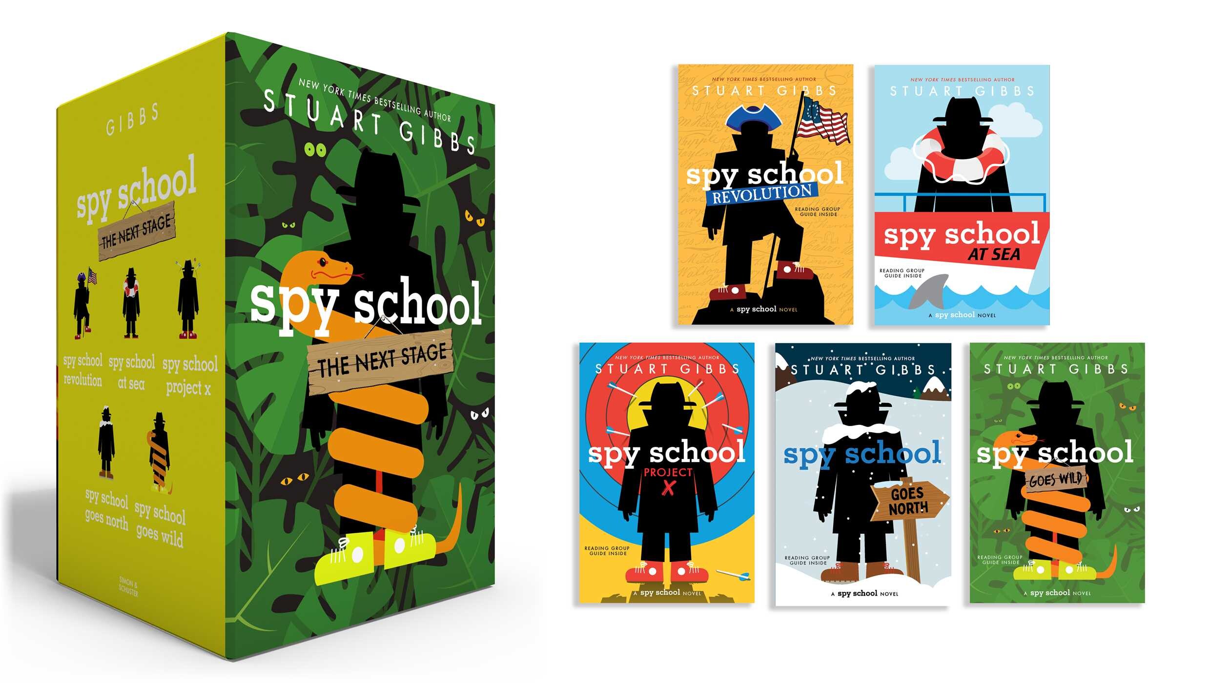Spy School the Next Stage (Boxed Set) | Book by Stuart Gibbs | Official ...