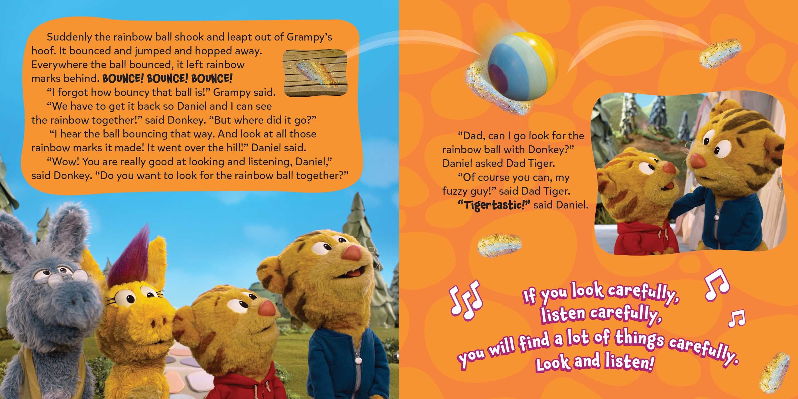 Donkey Hodie Meets Daniel Tiger | Book by Maria Le, Fred Rogers ...