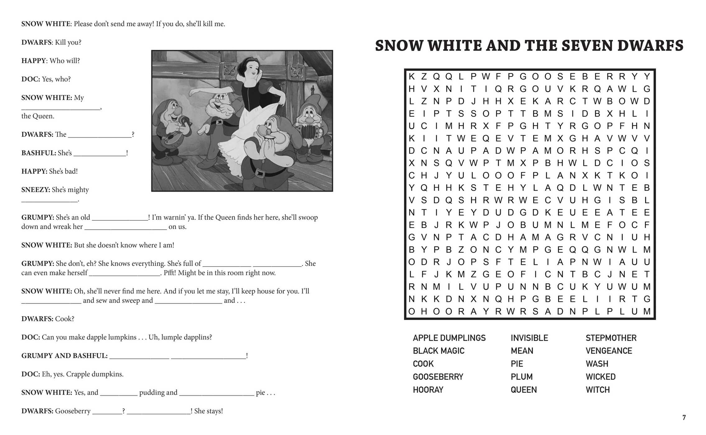Disney Word Search, Quips, Quotes and Coloring Book | Book by Editors ...