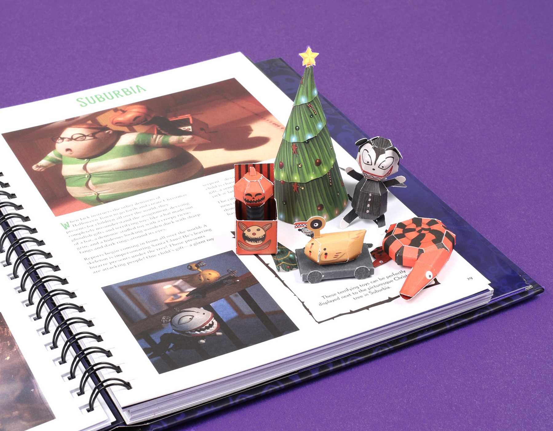Disney: Tim Burton's The Nightmare Before Christmas Paper Models | Book ...