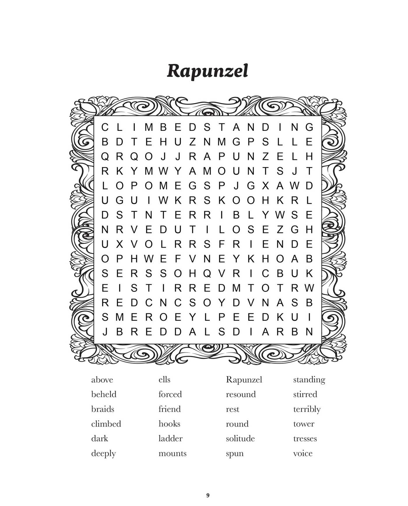Brothers Grimm Word Search | Book by Editors of Thunder Bay Press ...