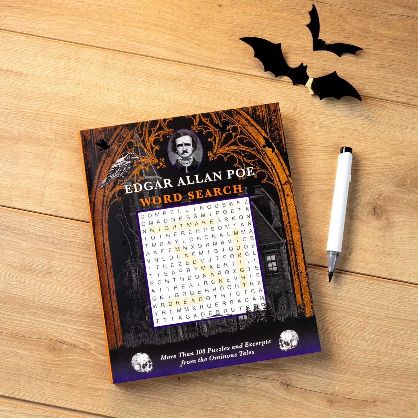 Edgar Allan Poe Word Search | Book by Editors of Thunder Bay Press ...