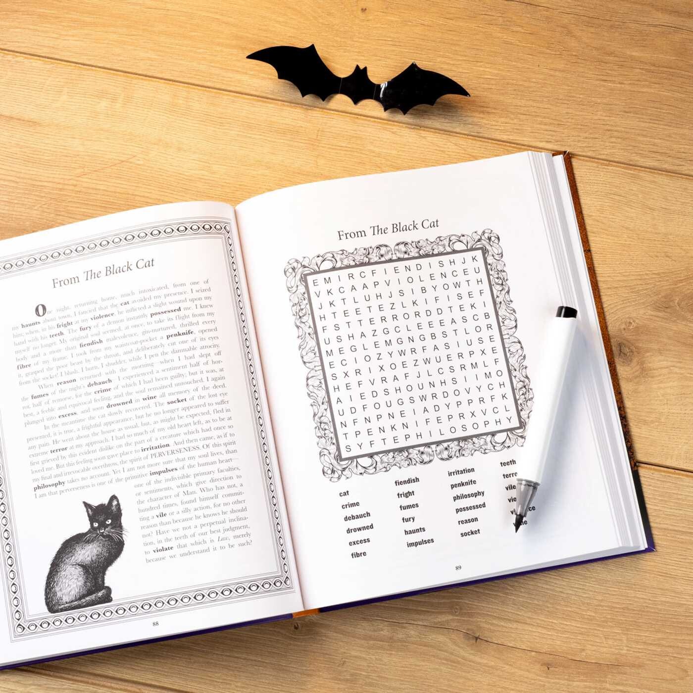 Edgar Allan Poe Word Search | Book by Editors of Thunder Bay Press ...