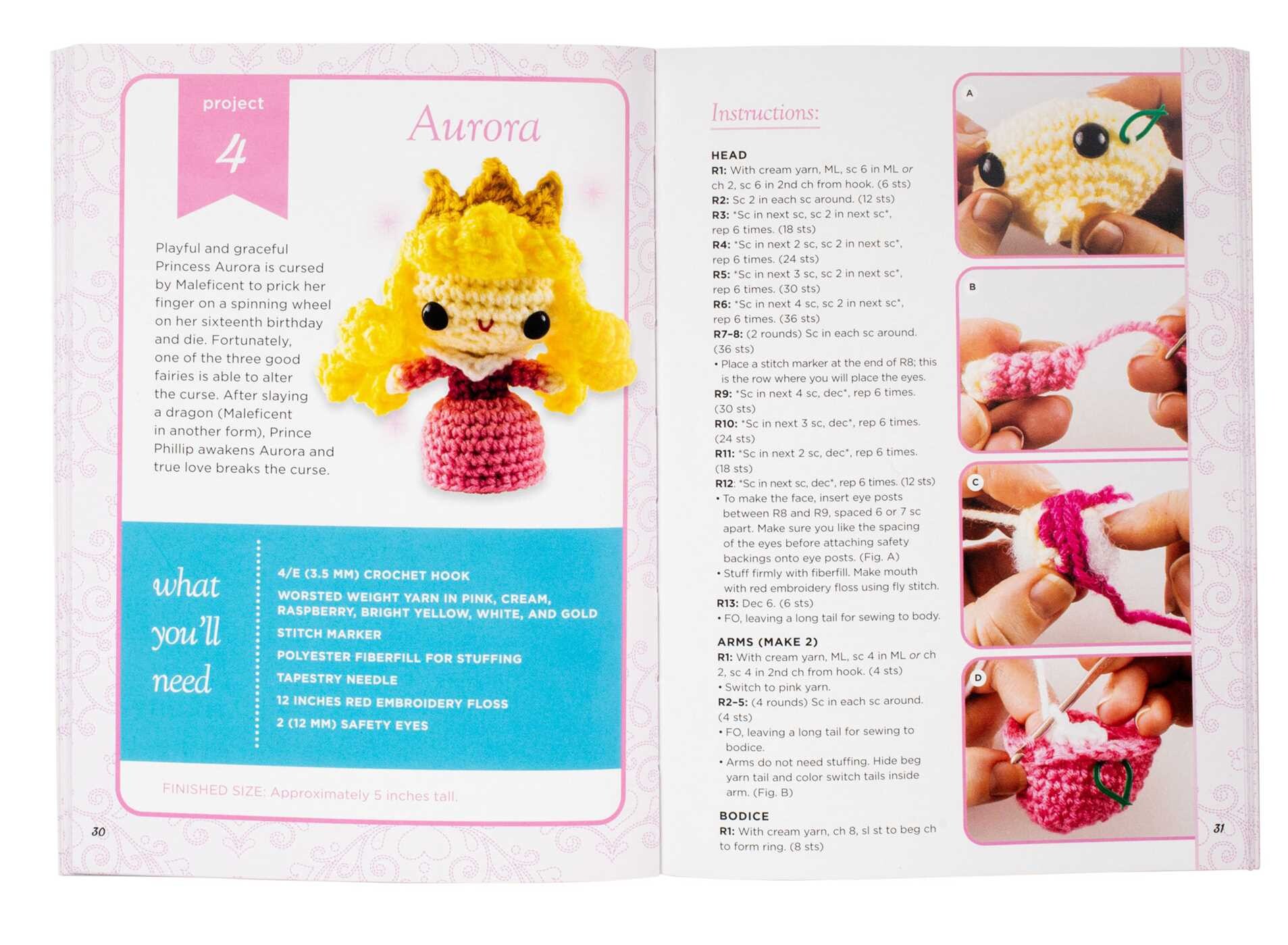 Disney Princess Crochet - Book Summary & Video | Official Publisher ...