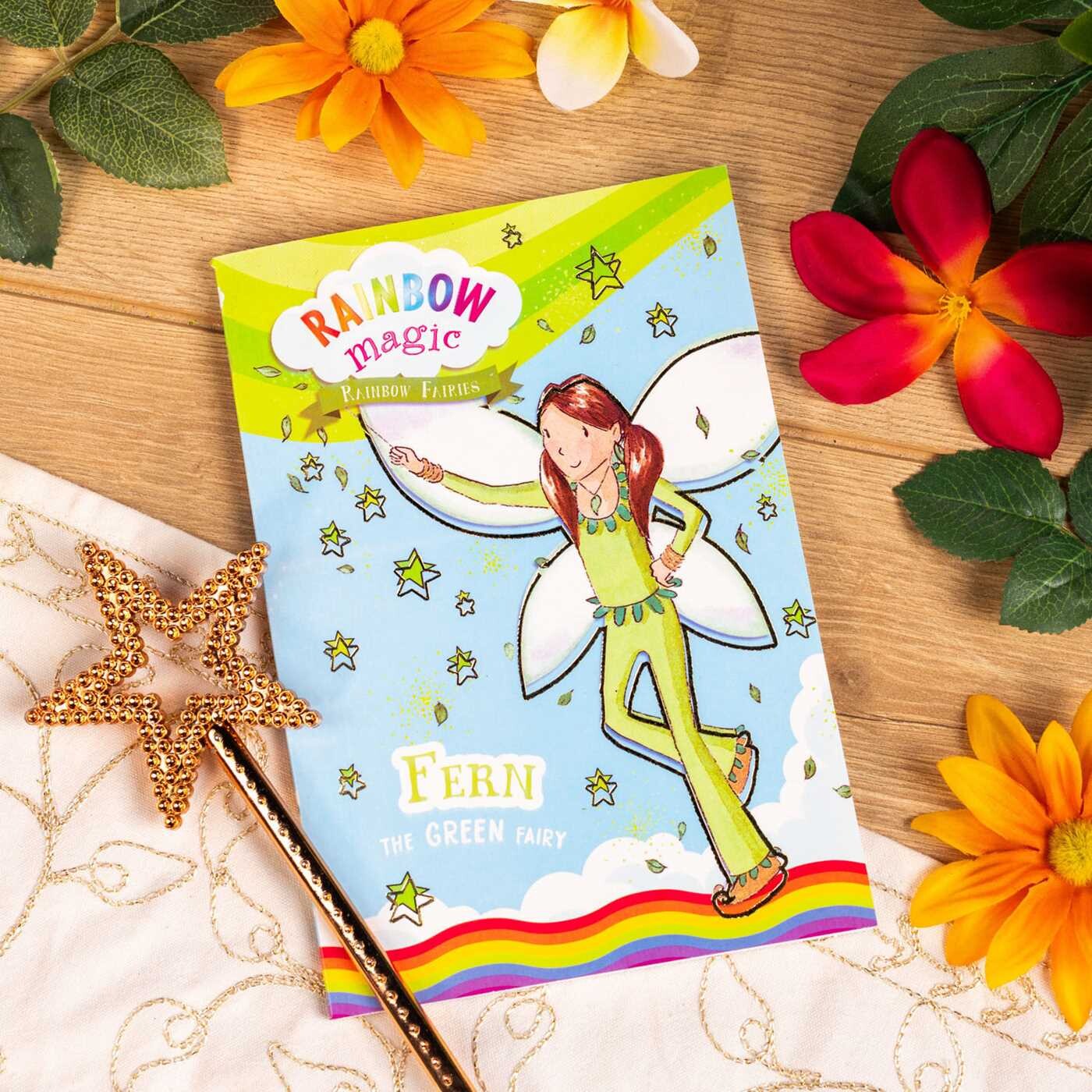 Rainbow Magic Rainbow Fairies Book #4: Fern the Green Fairy | Book by ...