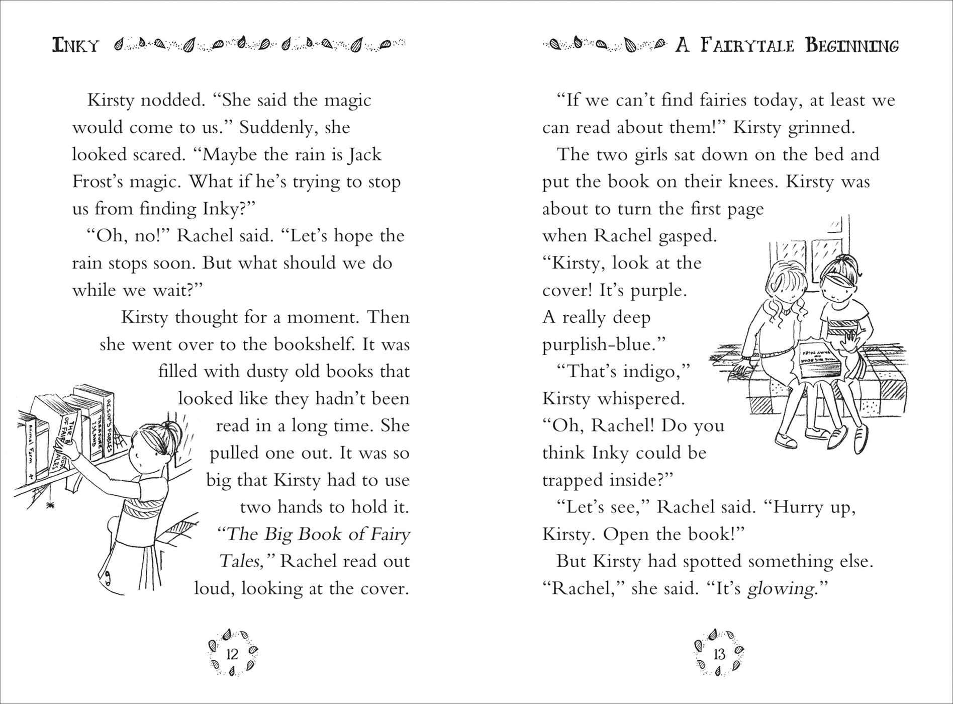 Rainbow Magic Rainbow Fairies Book #6: Inky the Indigo Fairy | Book by ...